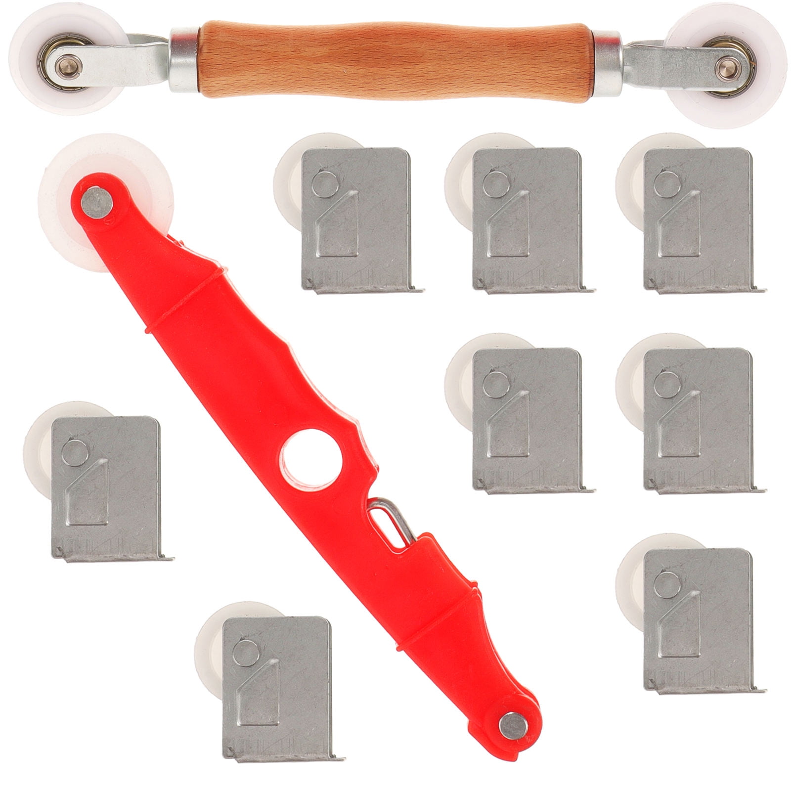 Raindrops Screen Spline Roller 1Set Assorted Color Plastic Tool For ...