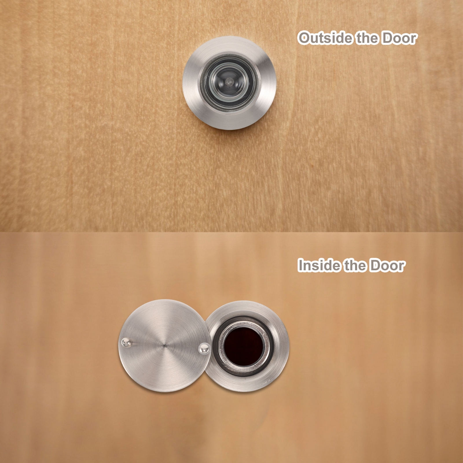 Raindrops Security Door Peephole Viewer Heavy Duty Privacy Peephole ...