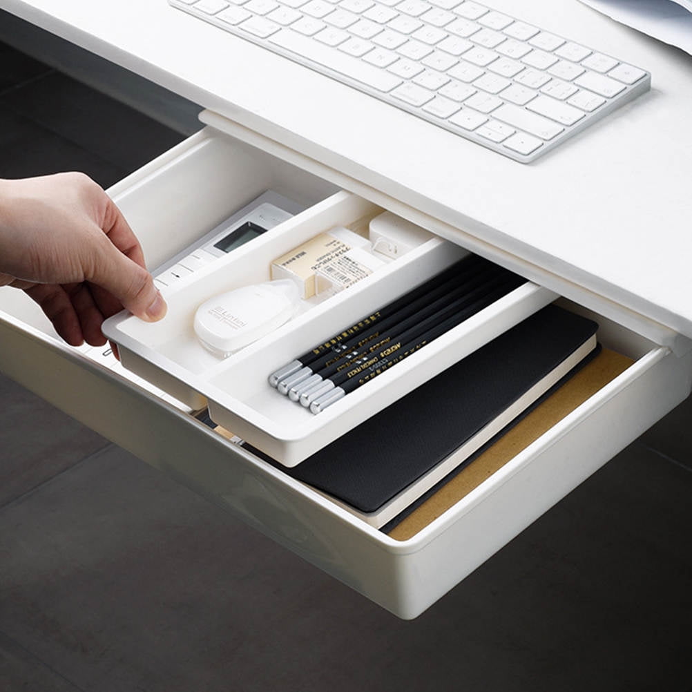 Raindrops Self-Adhesive Drawer Hidden Desktop Drawer Hidden Pencil ...