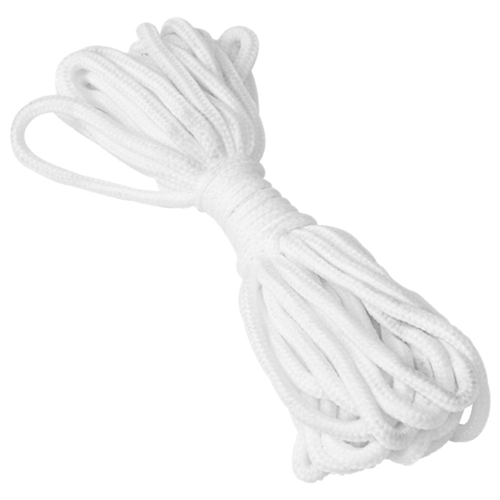 Raindrops Cotton Hydroponic Rope for Garden Washable and Reusable White ...