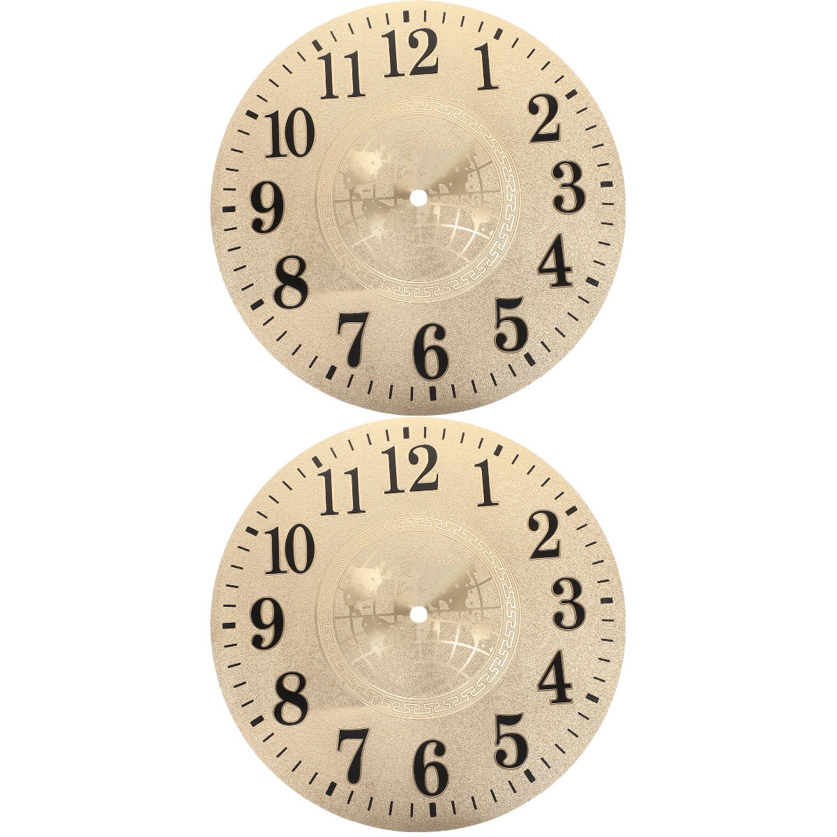 Raindrops Set of 2 Clock Dial Replacement Wall Clocks for Home Decor ...