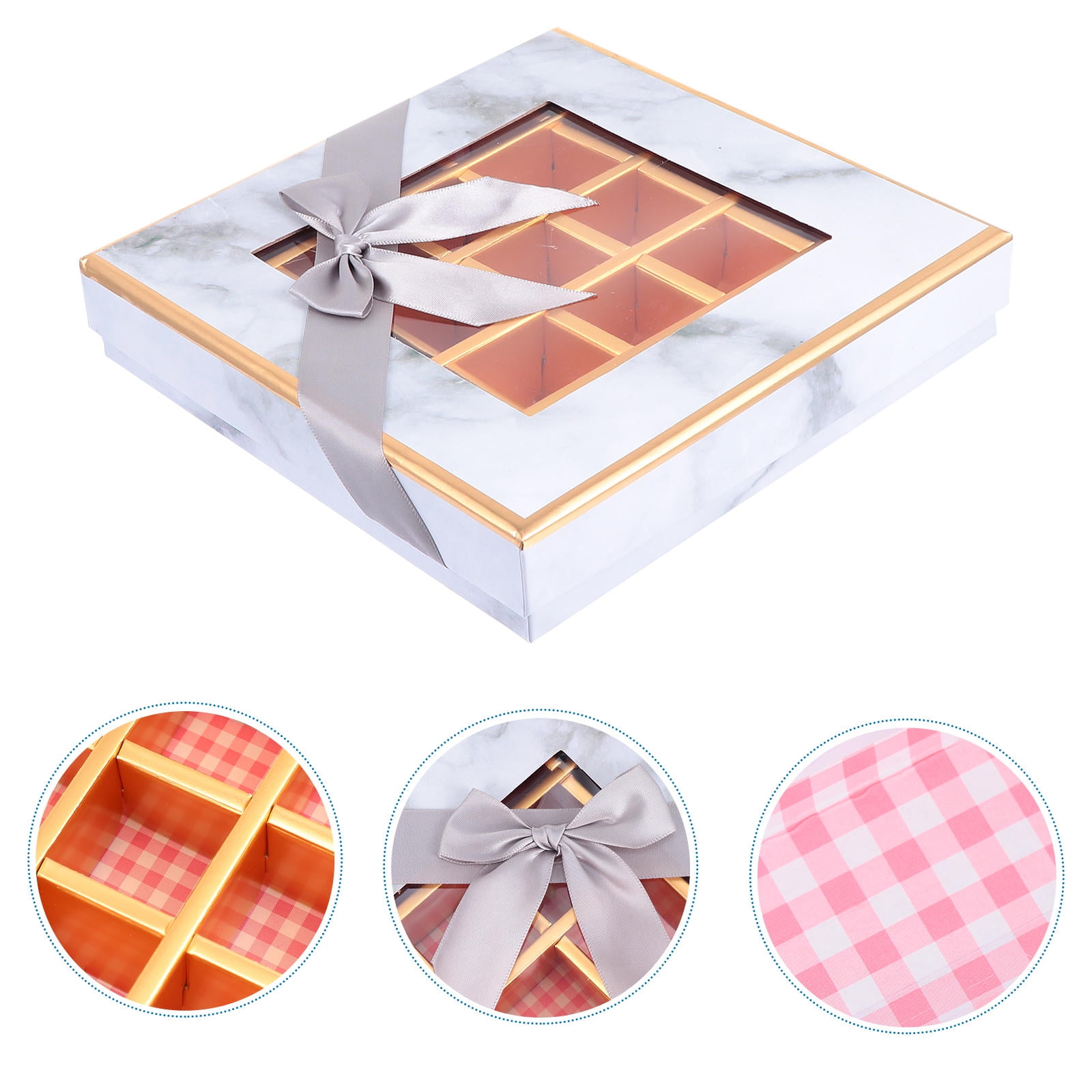 Raindrops Shaped Heart Boxes Chocolate Gift Box Chocolate Wrapping Box ...