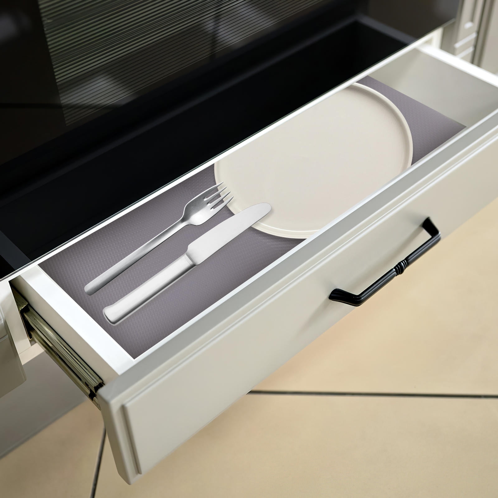 Raindrops Shelf Protectors for Shelves Cabinet Mat Kitchen Drawer Liner ...