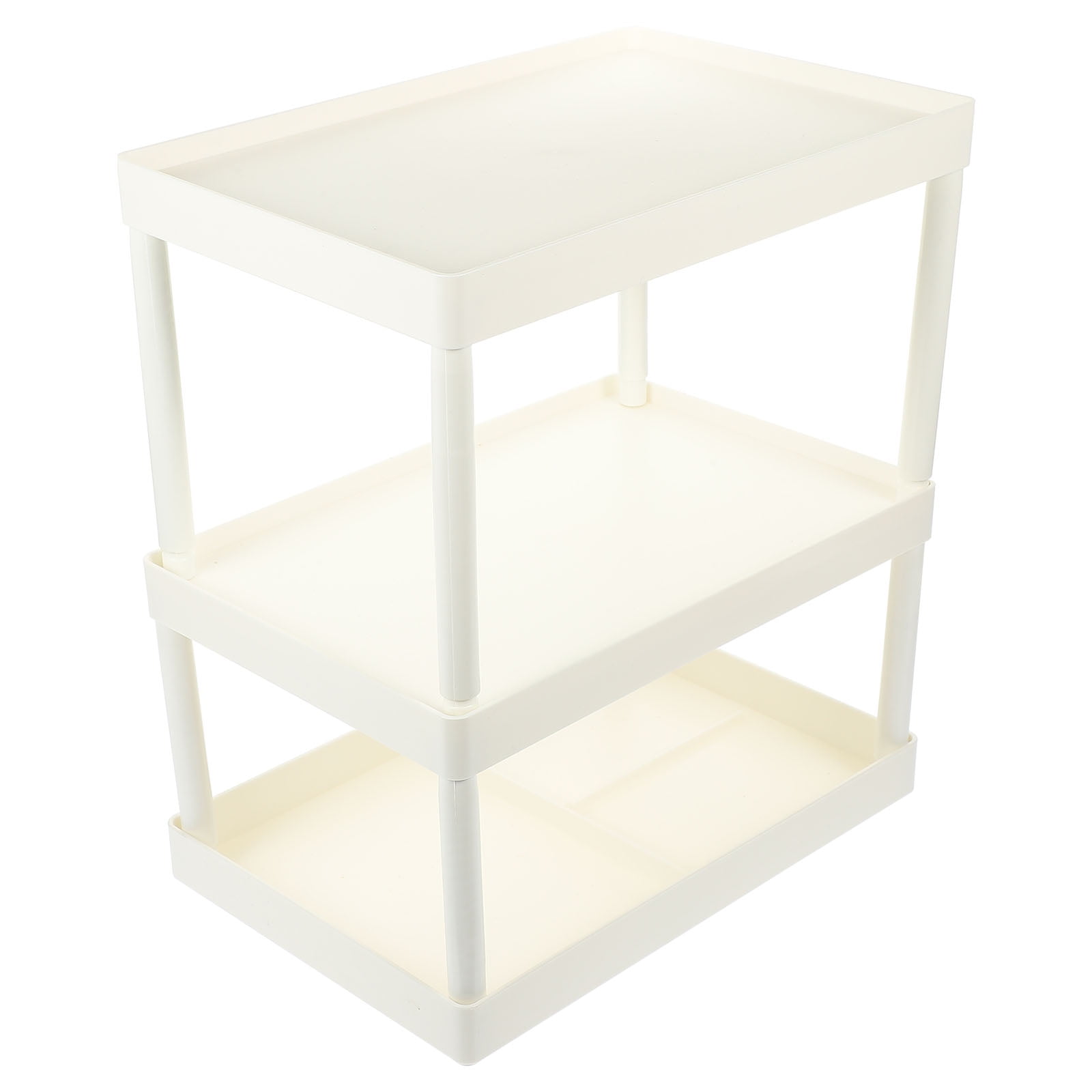 Raindrops Shelf Unit Bathroom Organizer Countertop Three Tier Storage ...