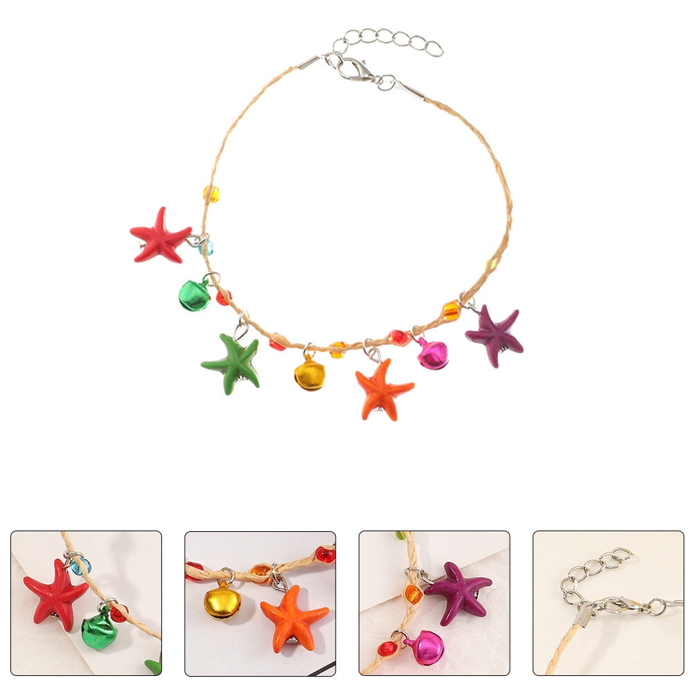 Raindrops Shell Anklet Seashell Seashells Anklets Decoration Miss ...