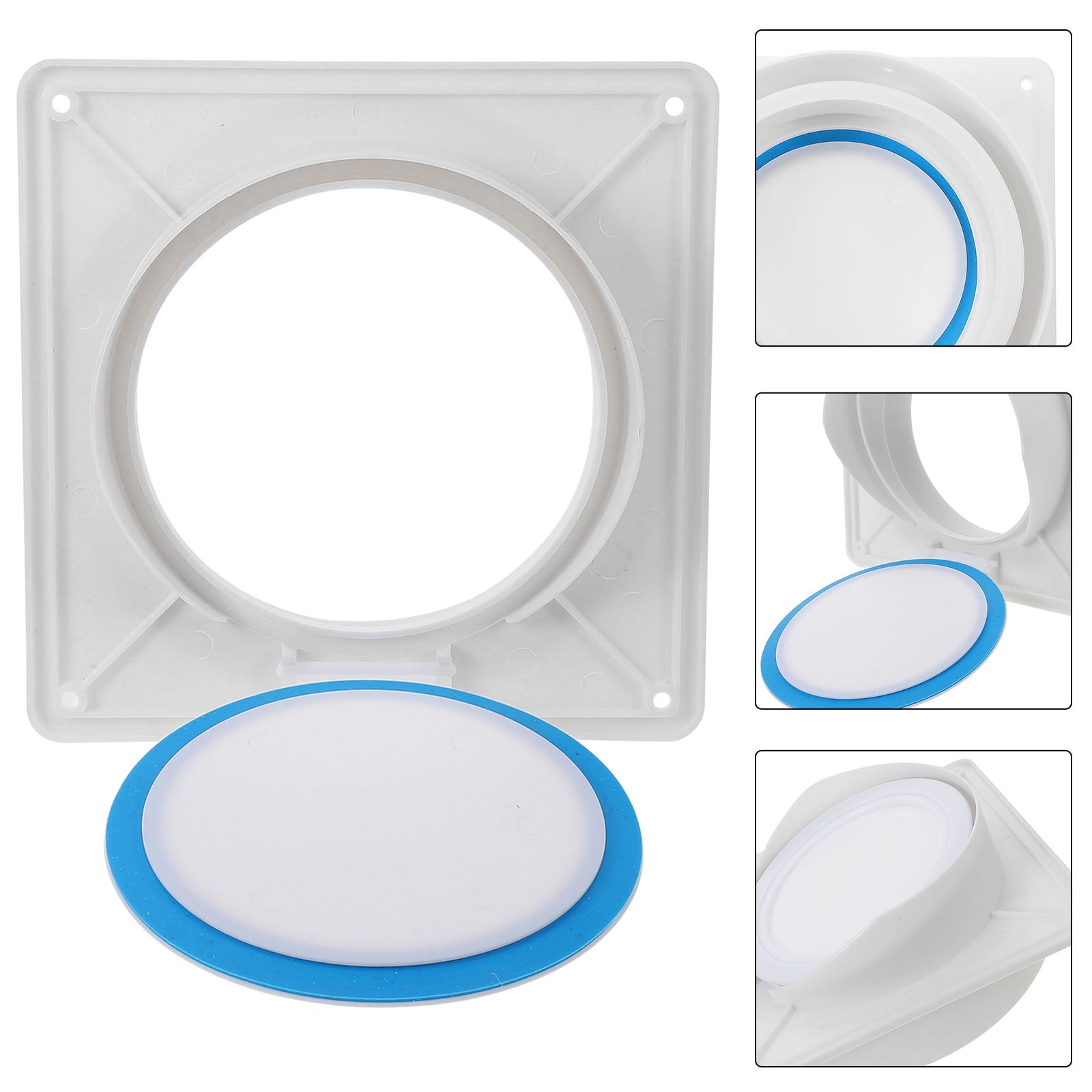 Raindrops Shut off Valve Fireplace Flue Blocker Practical Check Valve ...