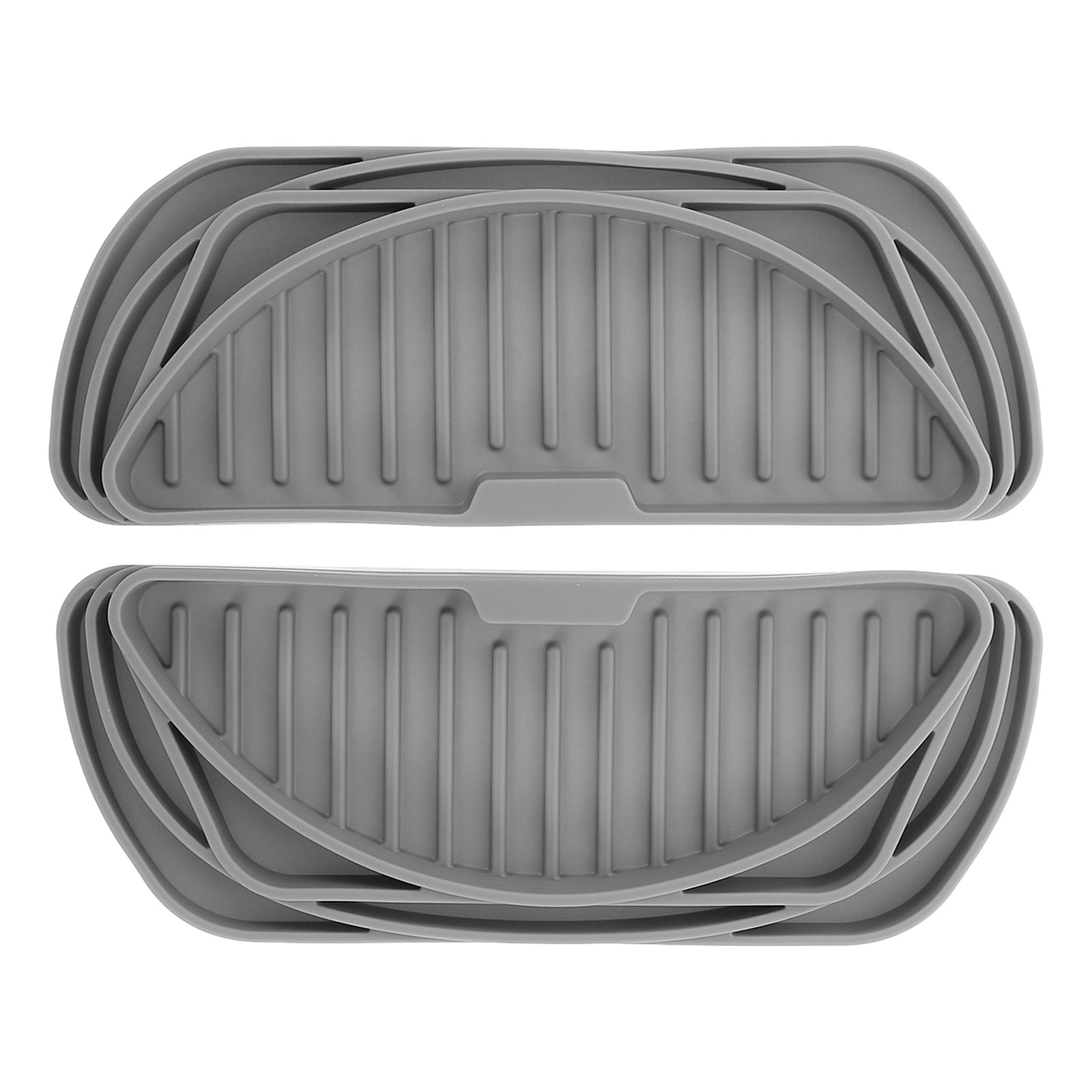 Raindrops Silicone Refrigerator Drip Catcher Tray 2pcs Water Fridge ...