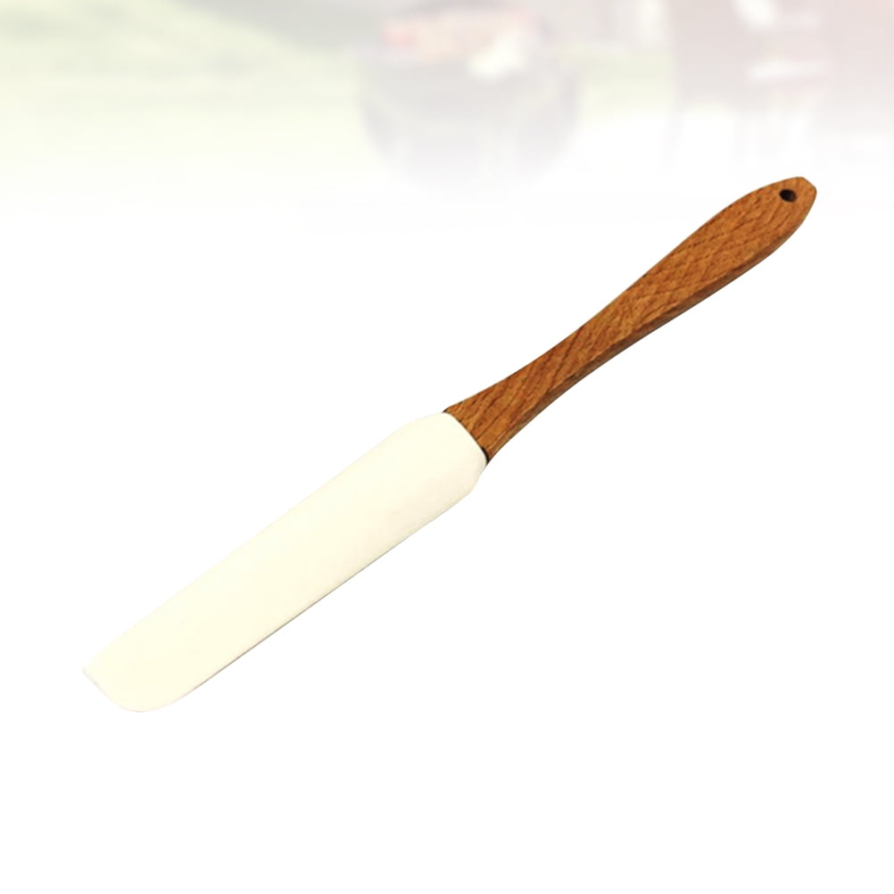 Raindrops Silicone and Wood Detachable Spatula for Cake Decor Light ...