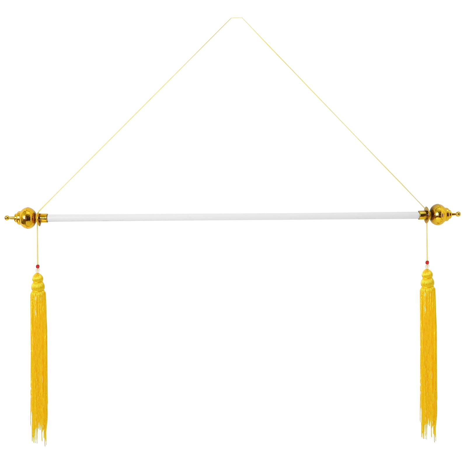 Raindrops Silk Banner Pole Flag Banner Pole Wall Flag Hanging Pole ...