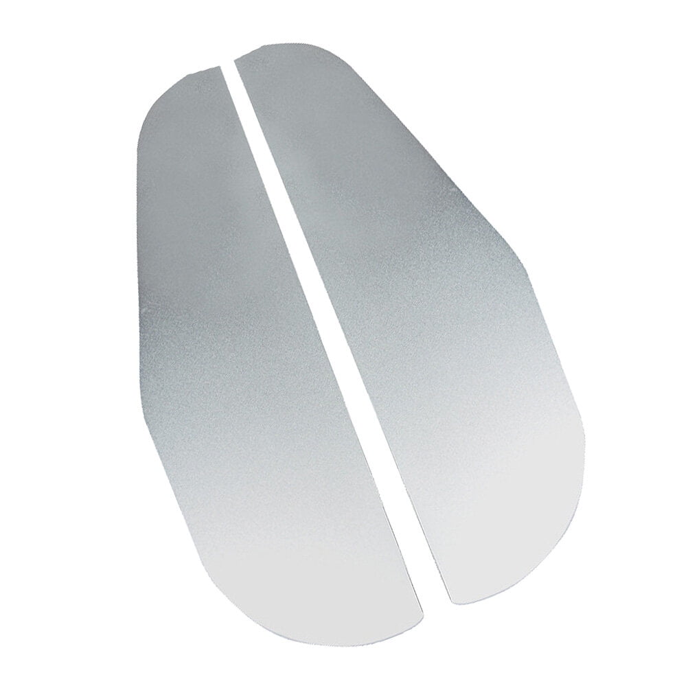 Raindrops Silver Car Side View Mirror Rain Guard with Scratch ...