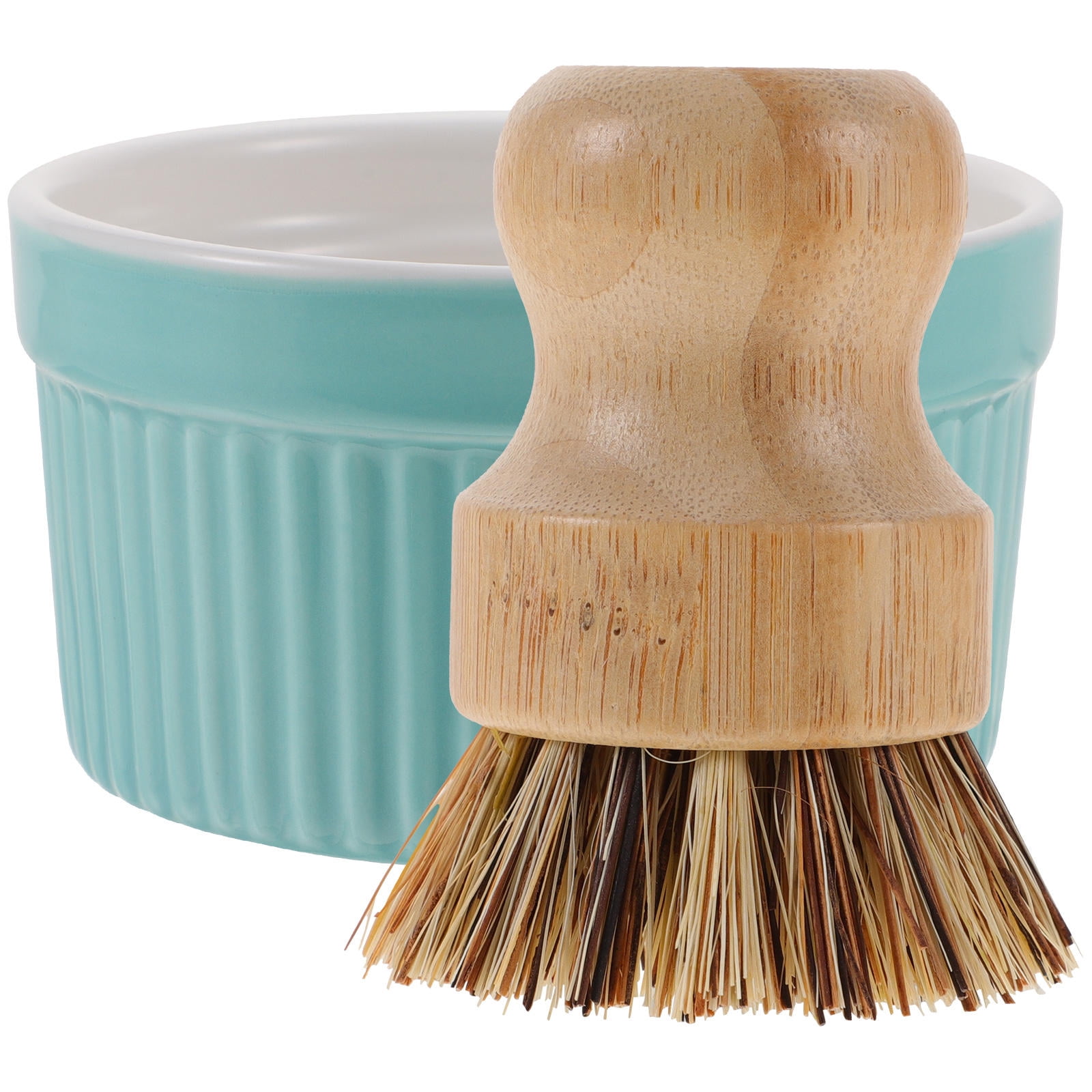 Raindrops Simple Mini Scrubber Brush for Cleaning Upholstery Drain Dish ...