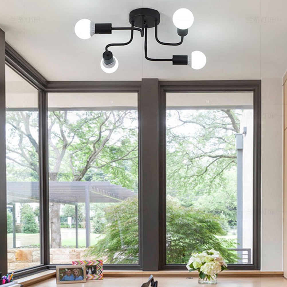 Raindrops Simple and Modern Style Ceiling Light Creative Iron Indoor ...