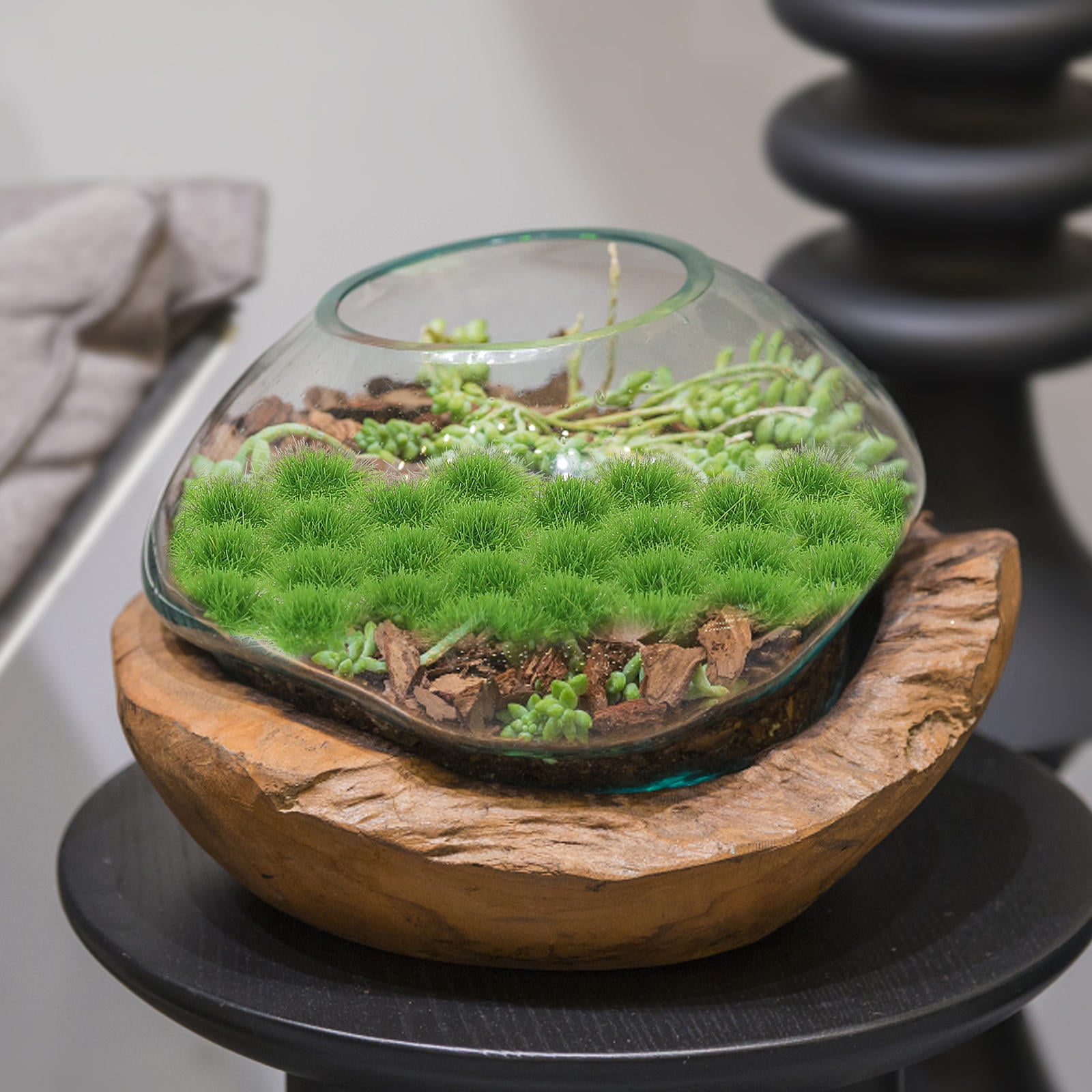 Raindrops Simulated Grass Cluster 1Set Miniature Grass Tufts Resin ...