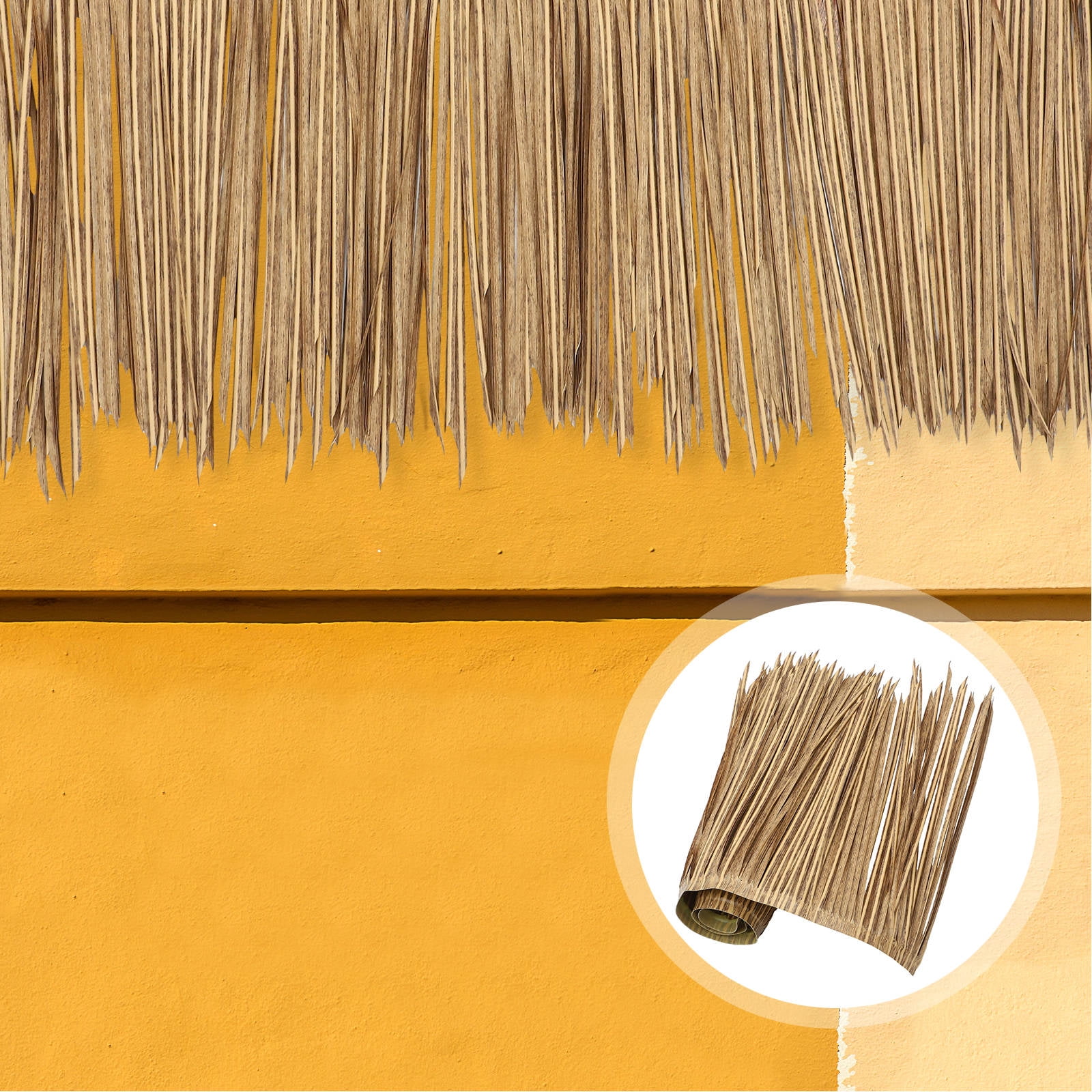 Raindrops Simulated Thatch Roof Artificial Thatch Roof Park Straw Roof ...