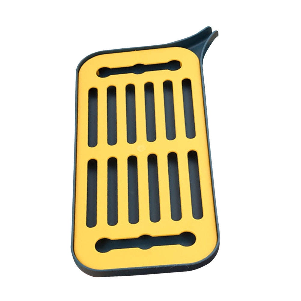 Raindrops Sink Drainer Dishes Dryer Frets Utensil Holder Coffee Tray ...