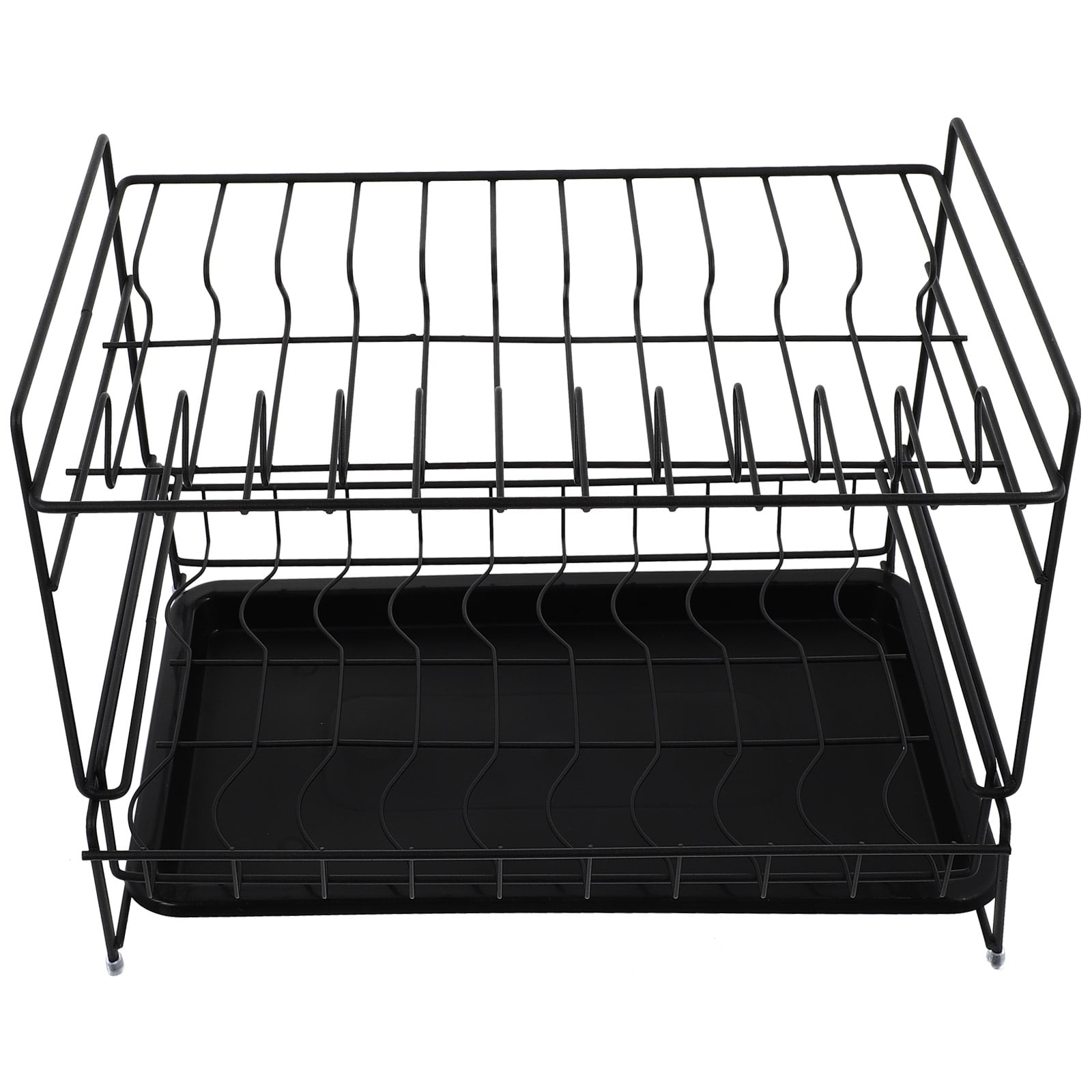 Raindrops Sink Drainer Rack Plate Holder Easy to Clean Dish Rack 36X23 ...