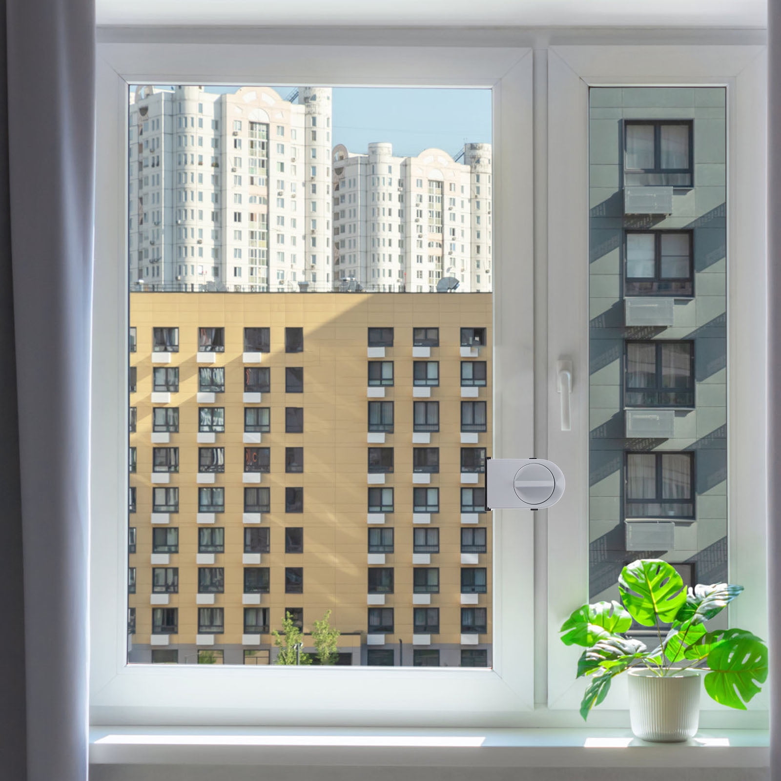 Raindrops Sliding Door Lock Sliding Window Safety Lock Door Limiting ...