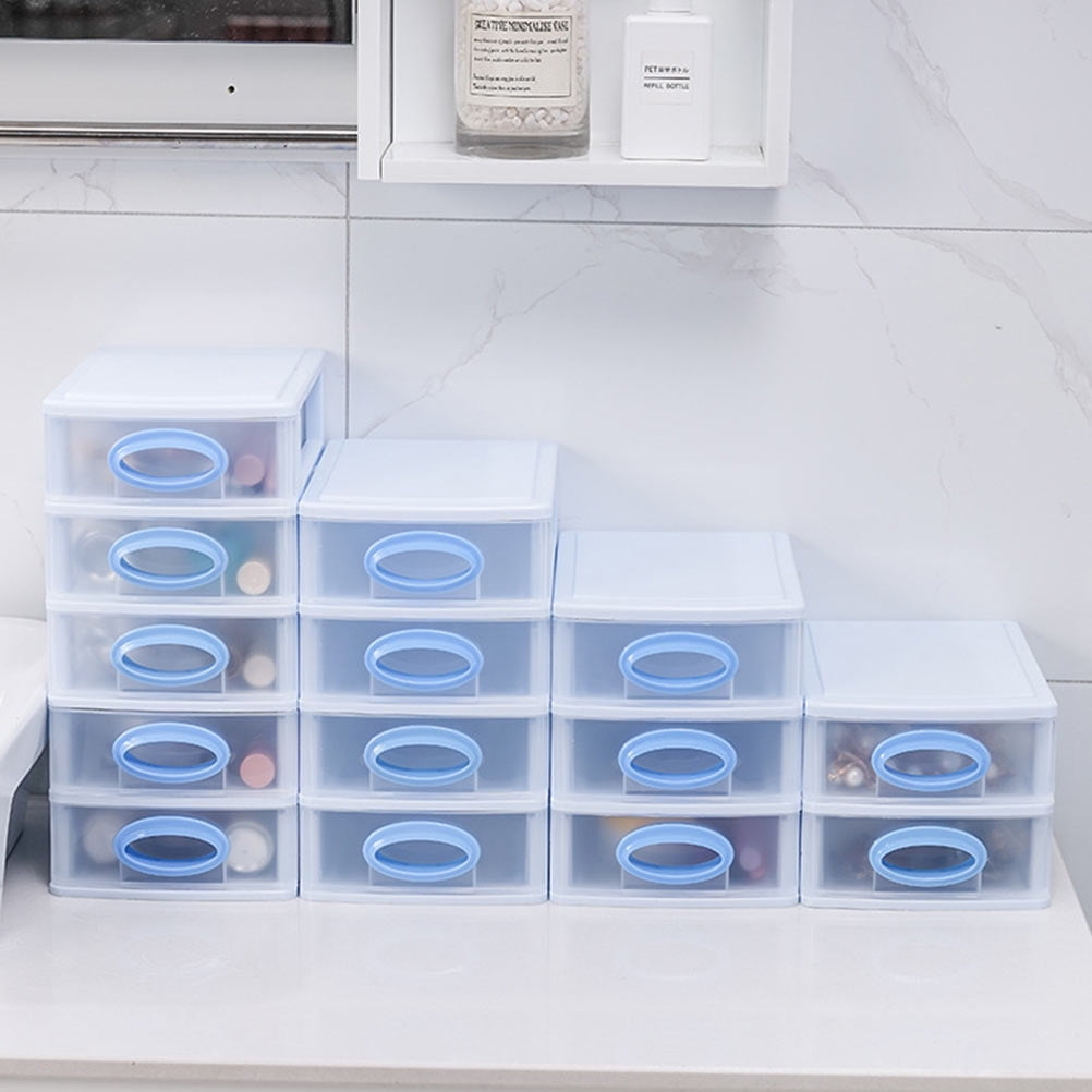 Raindrops Small Desktop Drawers Type Organizer Organiser Cabinet Office ...