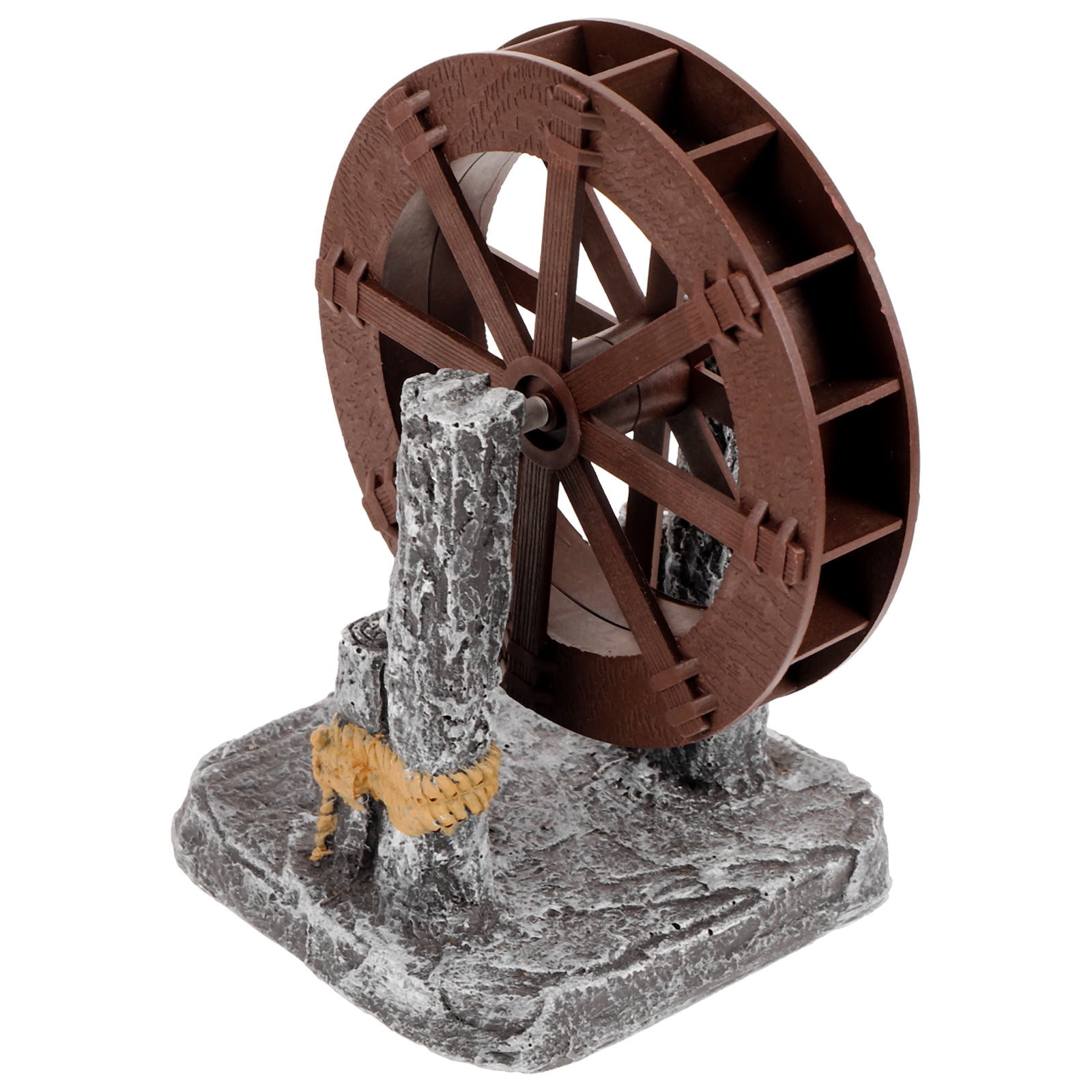 Raindrops Small Waterfall Fountain Based Water Wheel Rockery Fountain ...
