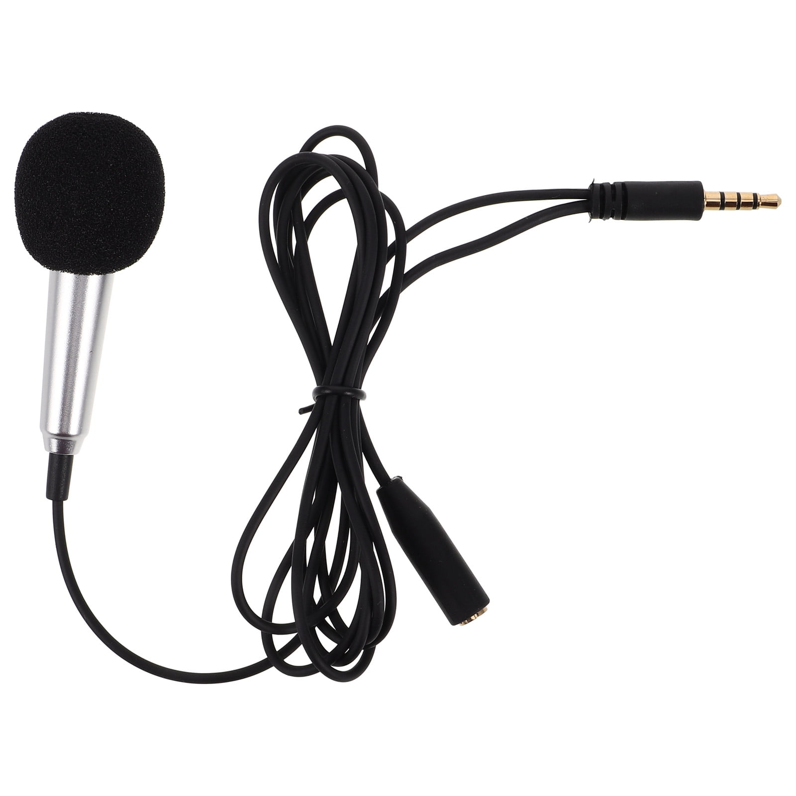 Raindrops Small Wired Microphone For Phone Professional Mini Mic For ...