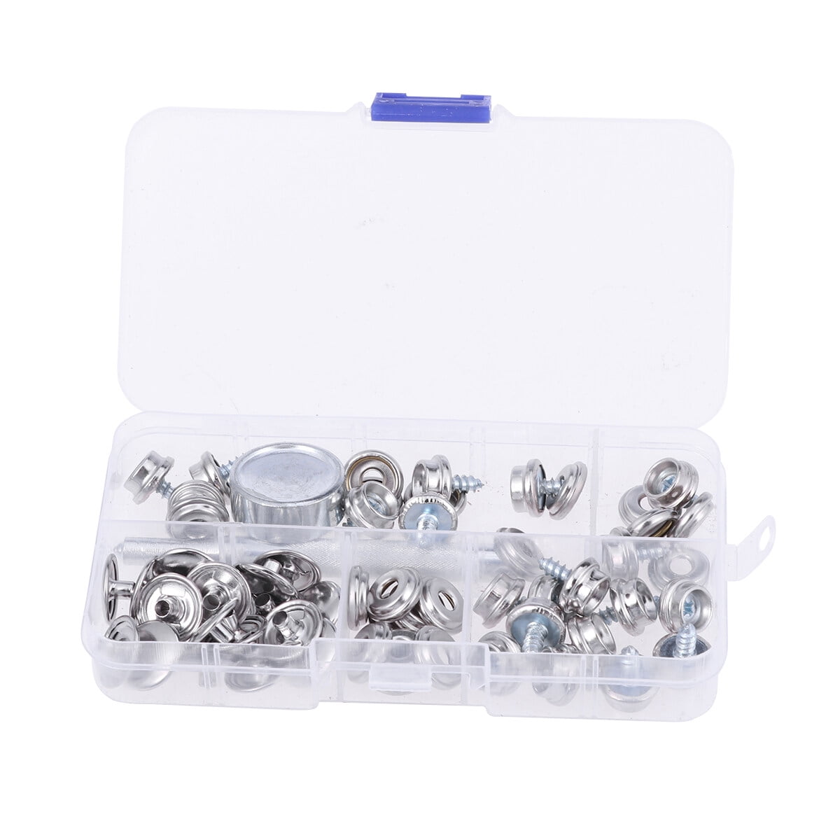 Raindrops Snaps Fastener Screw Snaps Heavy Duty Metal Snaps Button Kit ...