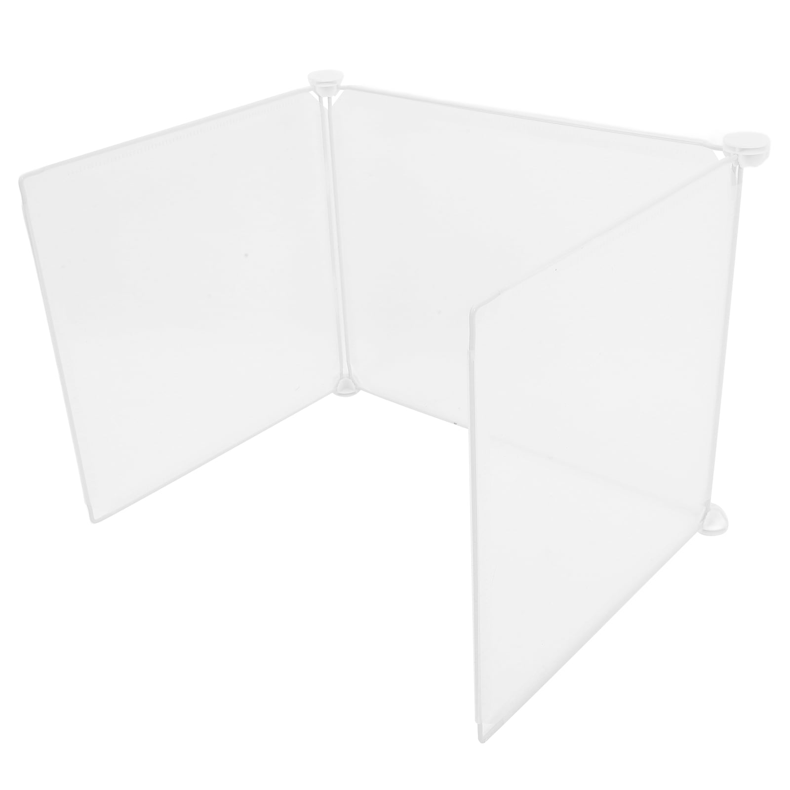 Raindrops Sneeze Guard for Countertop Privacy Desks Office Individual ...