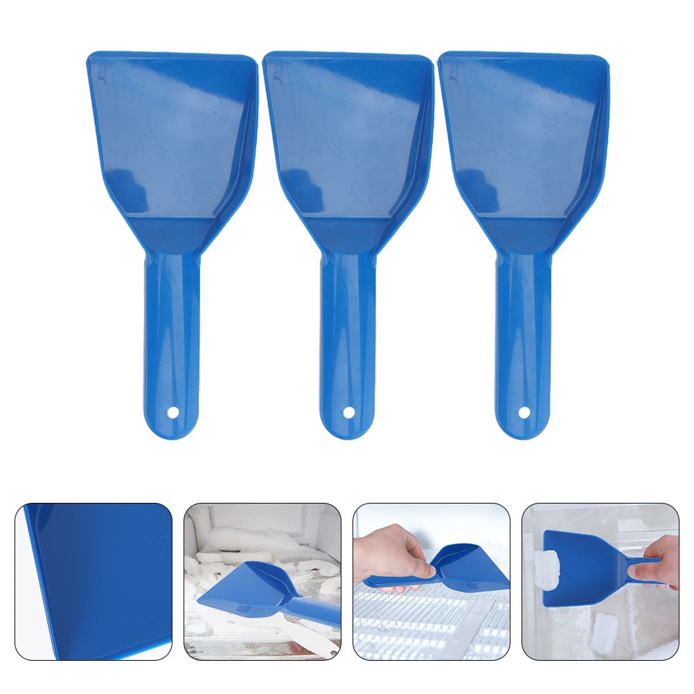 Raindrops Snow Removal Device 3Pcs Portable De-Ice Tool Plastic Ice ...