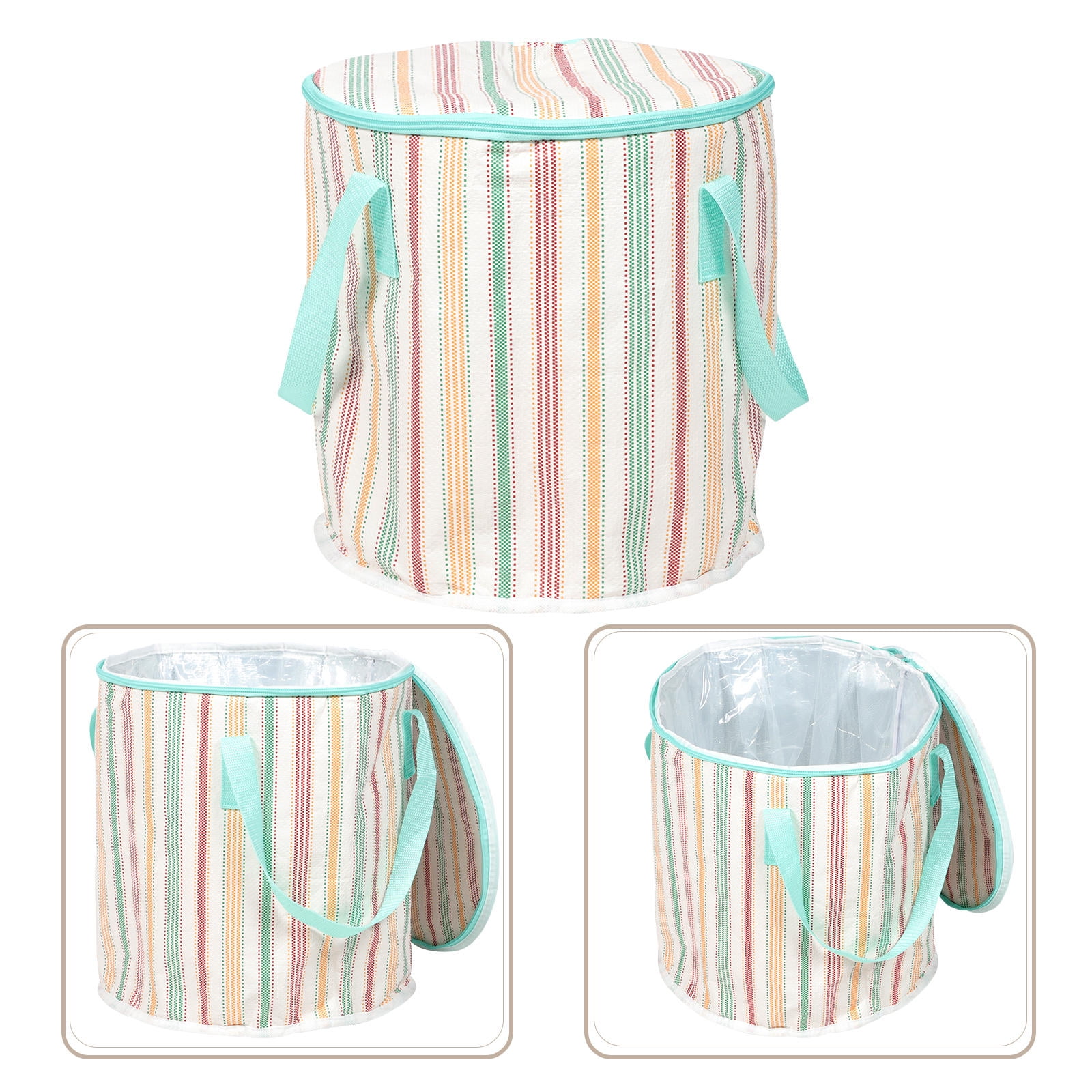 Raindrops Soak Foldable Basin Portable Foot Bath Bucket Picnic Travel ...