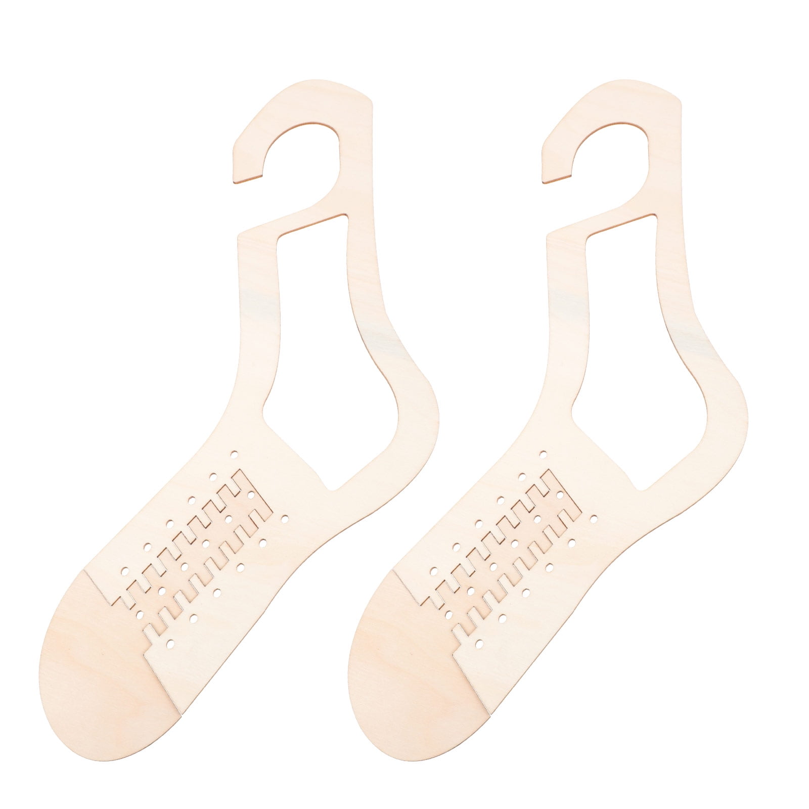 Raindrops Sock Forms Knitting Wooden Weaving Model All Socks Blocker ...