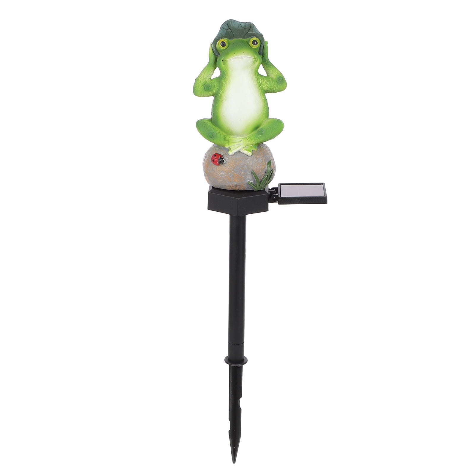 Raindrops Solar Frog Light Garden Lights Outdoor Power for Outdoors ...
