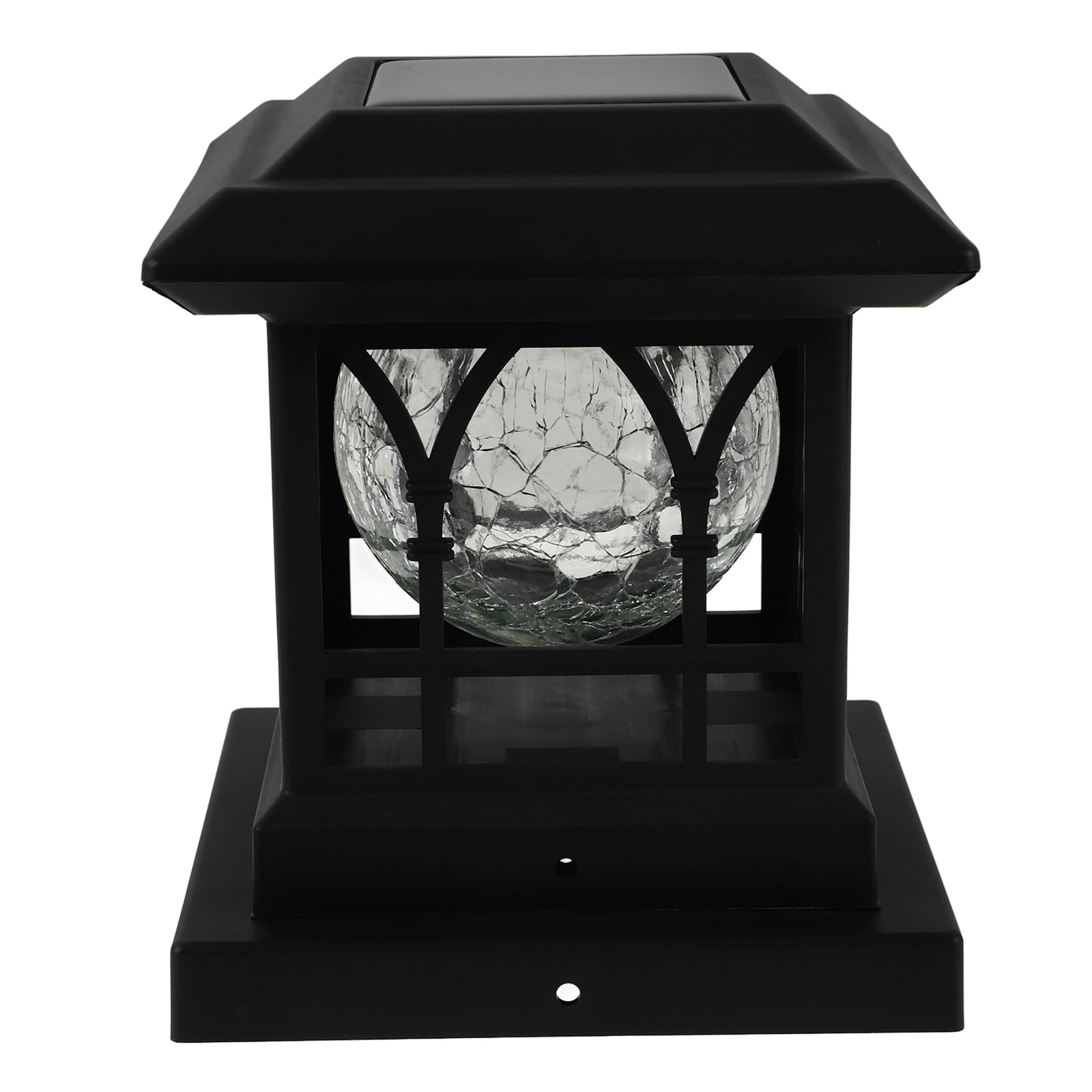 Raindrops Solar Post Cap Light LED Fence Post Cap Light Solar Powered ...