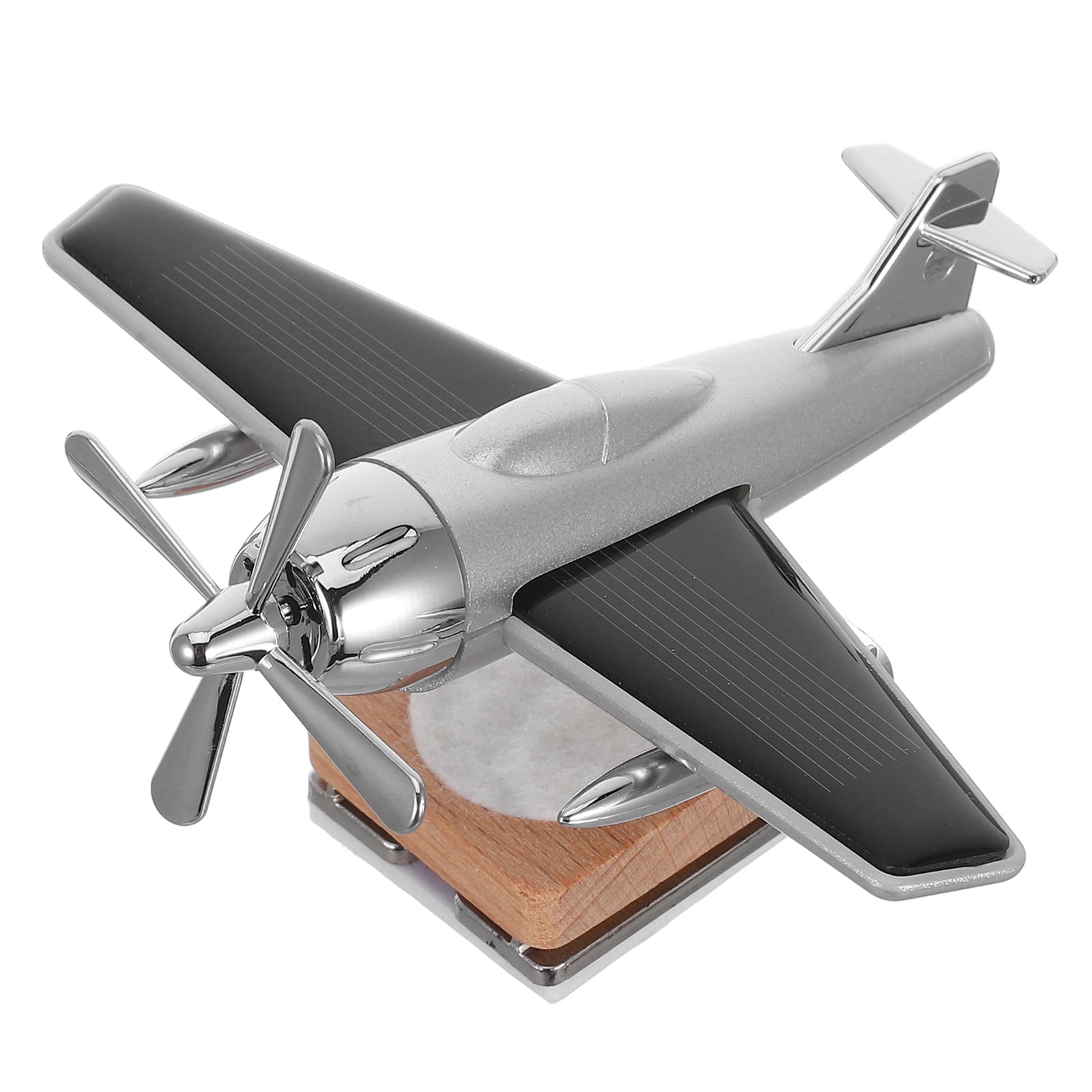 Raindrops Solar Powered Car Diffuser Dash Airplane Rotating Shape Man ...