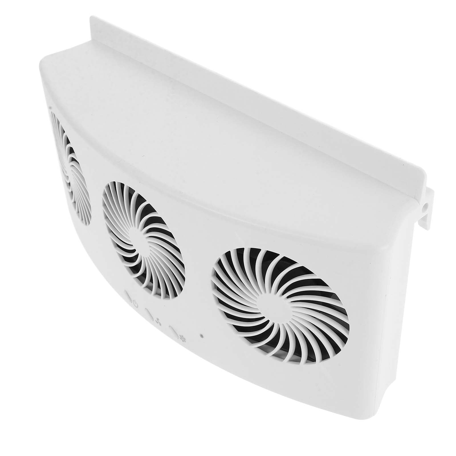 Raindrops Solar Powered Car Window Vent Fan for Auto Cooling Car ...