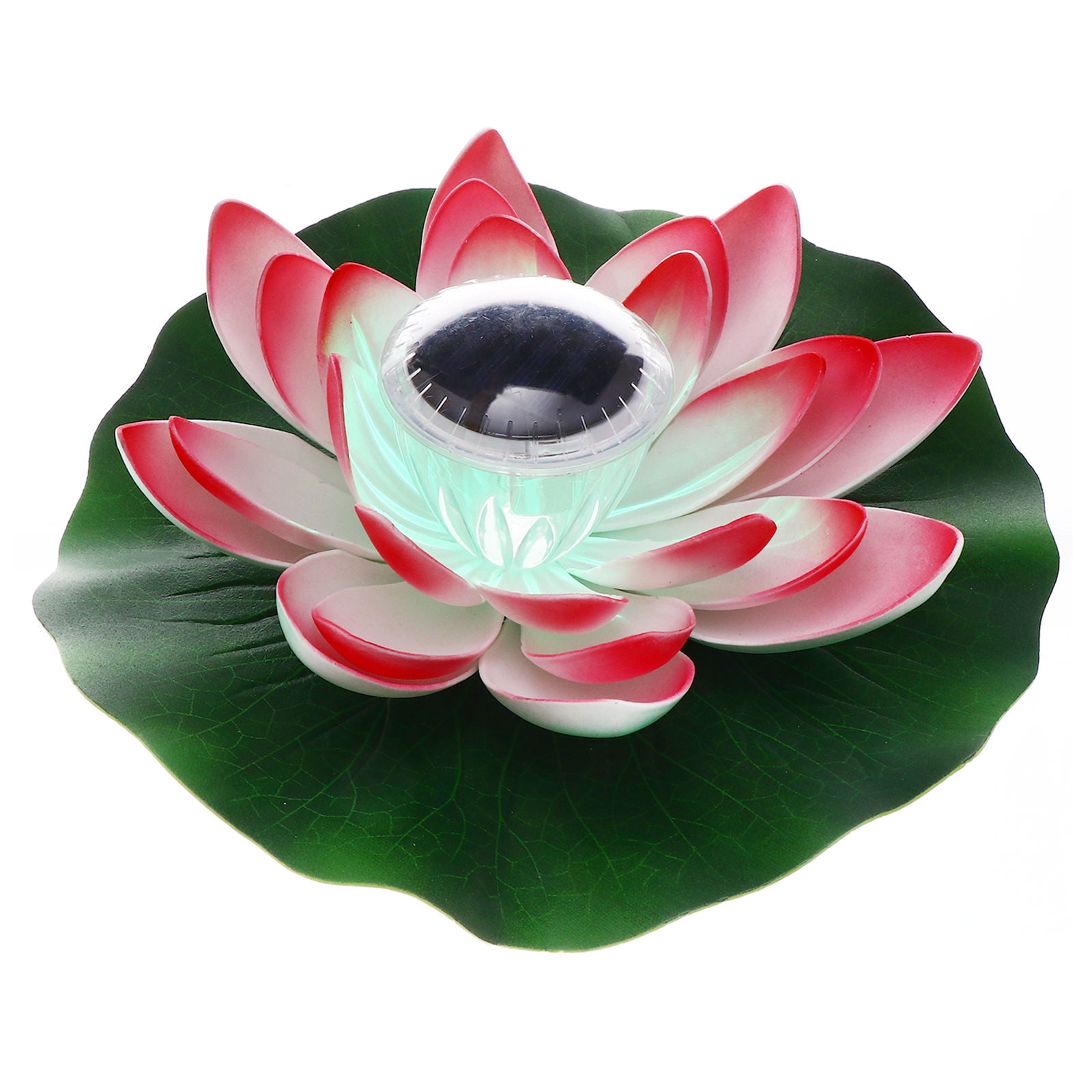 Raindrops Solar Water Lantern Lotsu Shape Lamp Floating Powered Lights ...