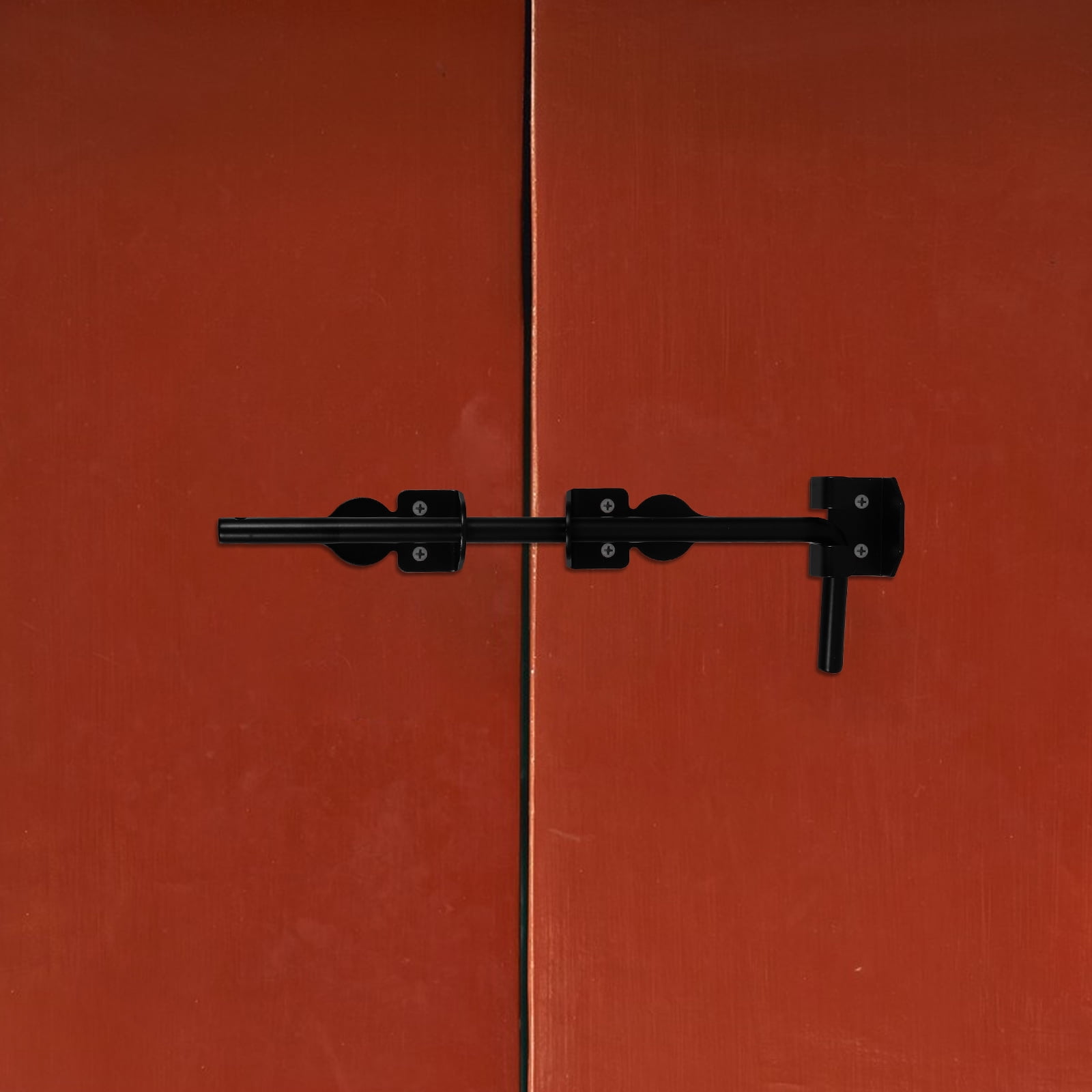 Raindrops Solid Steel Gate Latch With Ground Rod Heavy Duty Cane Bolt ...