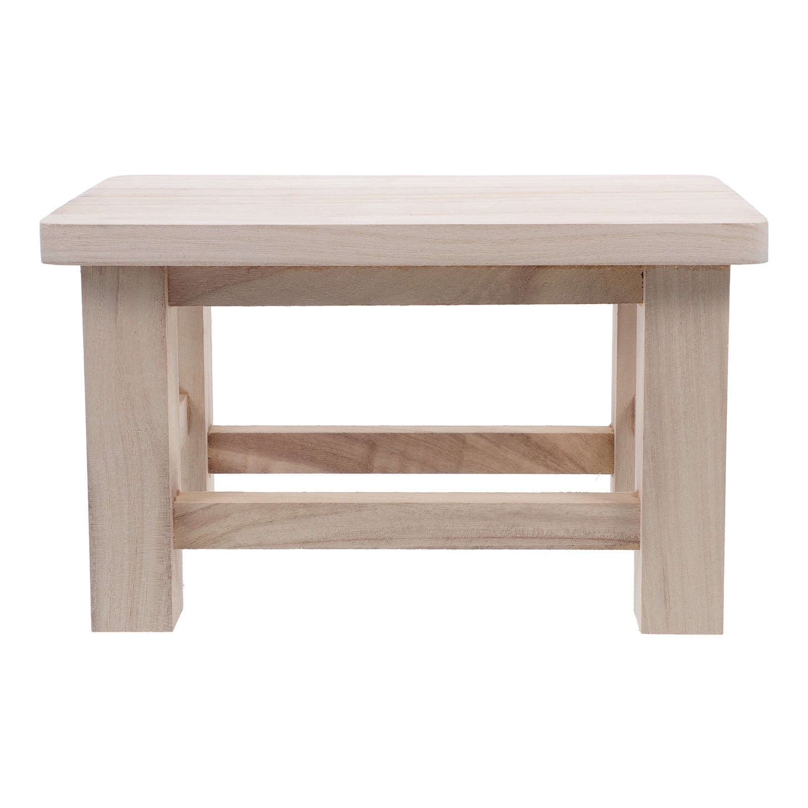 Raindrops Solid Wooden Small Stool Convenient Small Stool Foot Stool ...