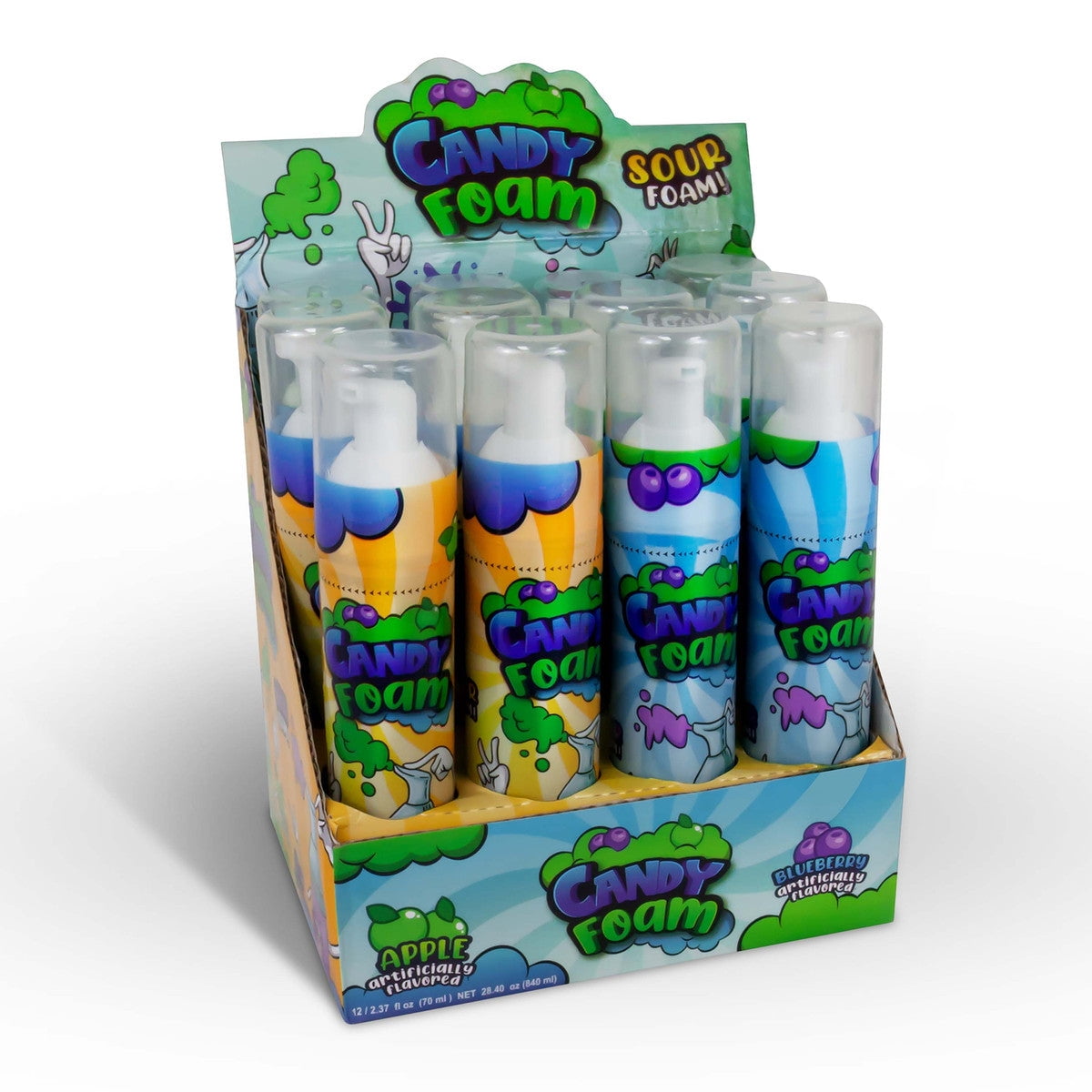 Raindrops Sour Candy Foam 2.37 oz. Bottle - Walmart.com