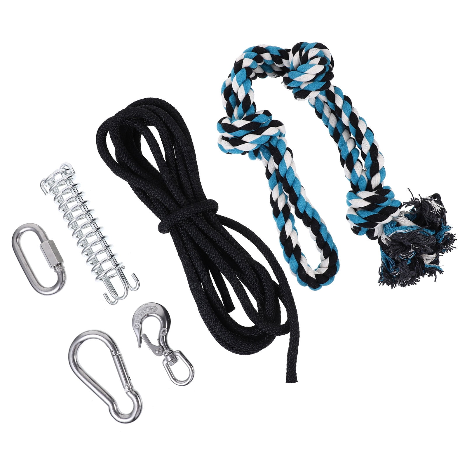 Raindrops Spring Pole Dog Rope Heavy Duty for Swinging and Tugging with ...