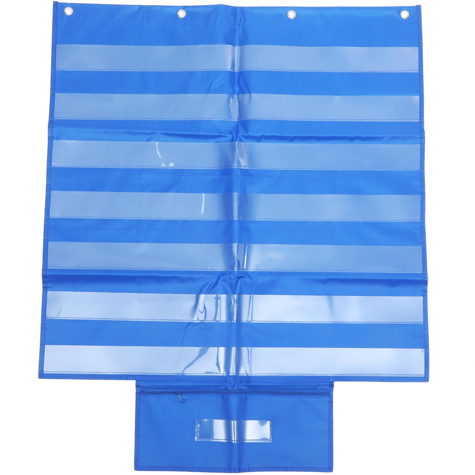 Raindrops Square Blue Pocket Chart 1Pack for Classroom Use in Holding ...