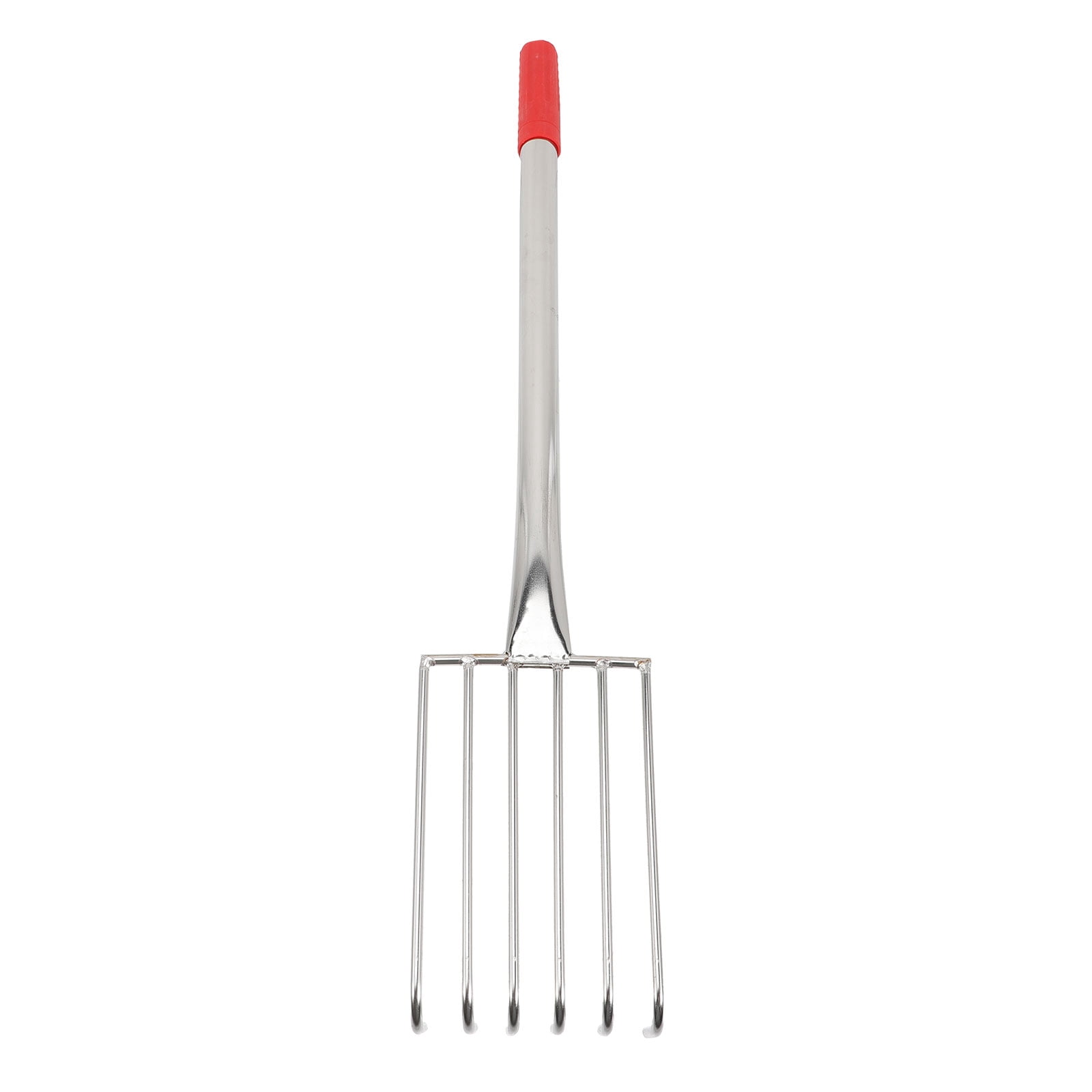Kitandove Small Metal Rake Stainless Steel Gardening 1Pcs 22.4In ...