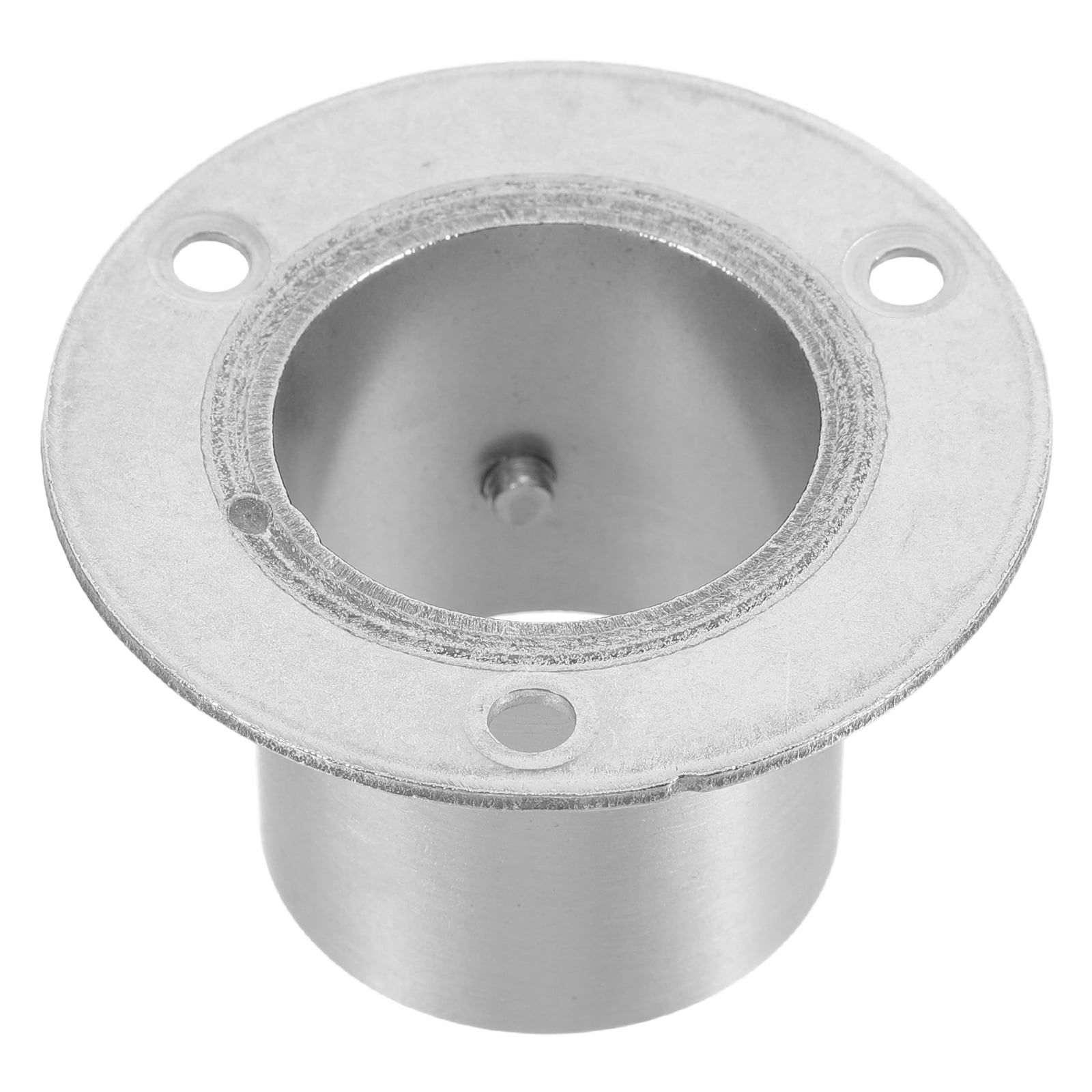 Raindrops Stainless Steel Clothes Rod Bracket Heavy Duty Round Closet ...