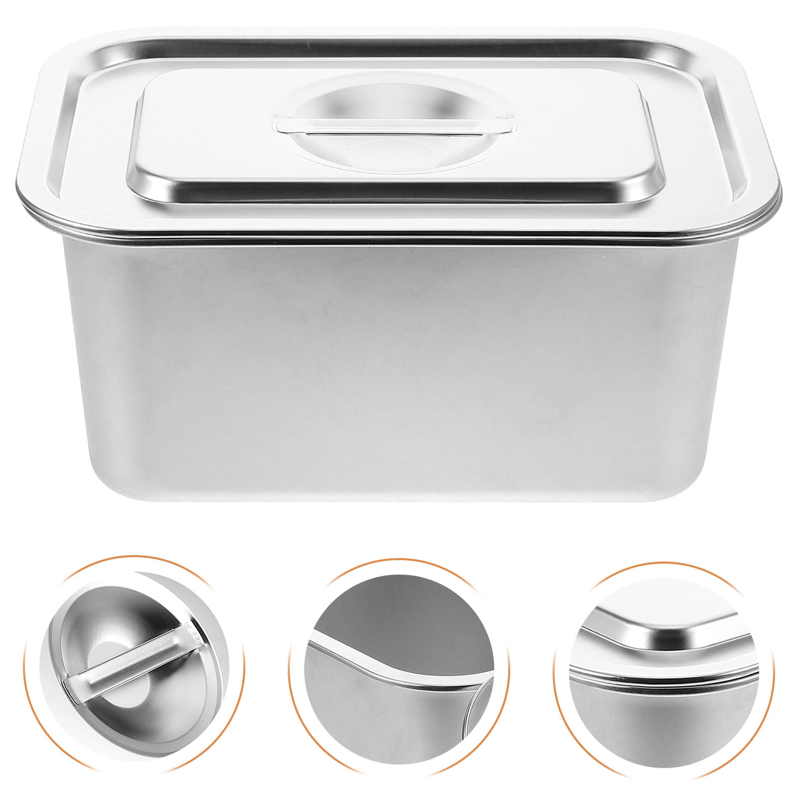 Raindrops Stainless Steel Compost Bin for Kitchen Indoor Countertop ...