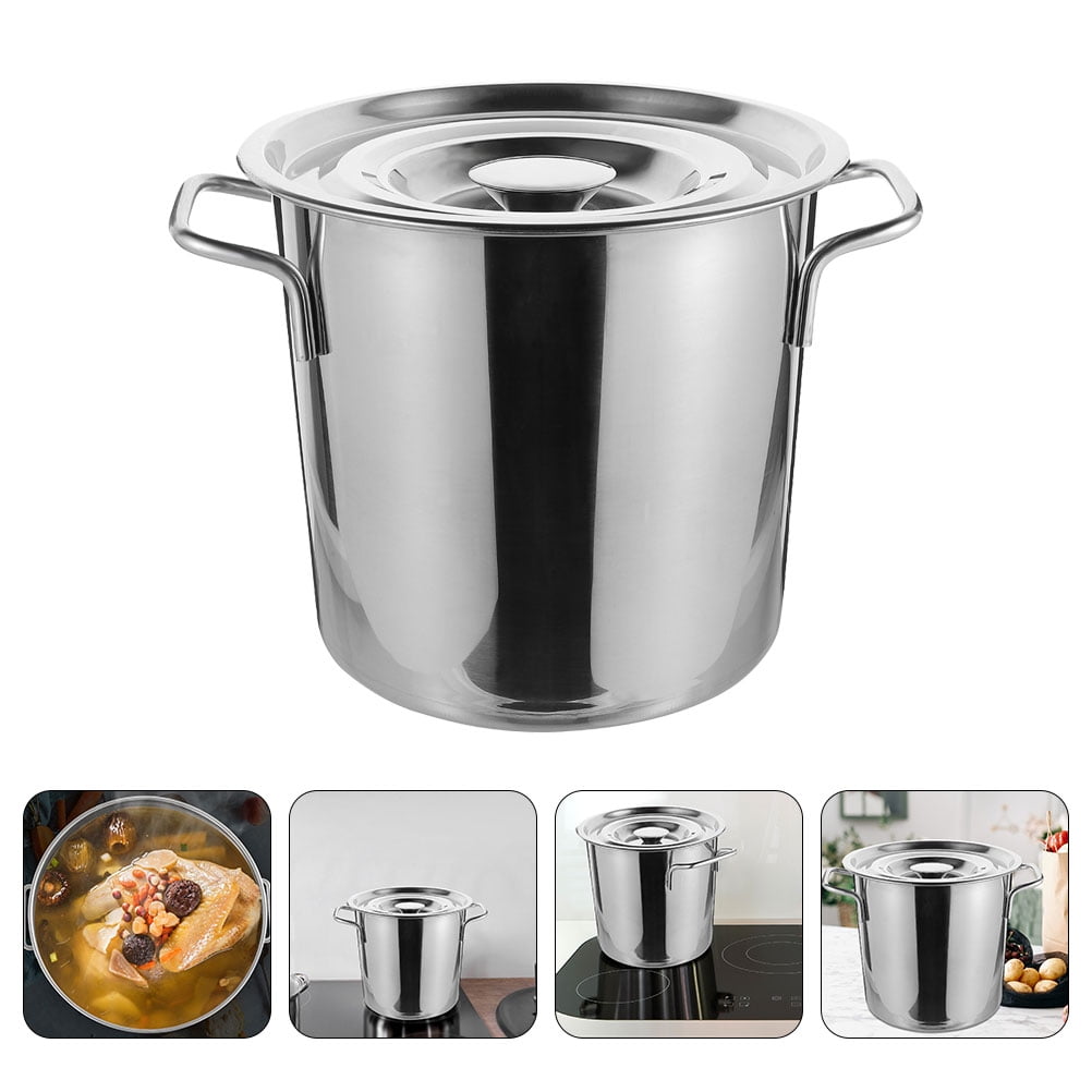 Raindrops Stainless Steel Cooking Bucket for Oil Draining Home Users ...