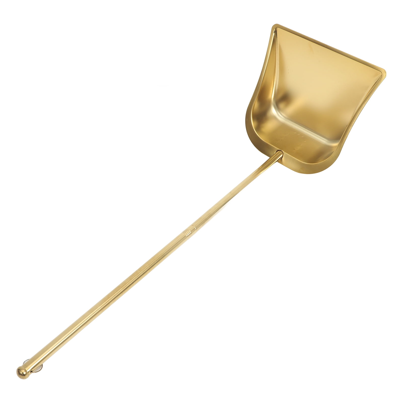 Golden Long Handle Stainless Steel Dustpan with Upright Design for ...