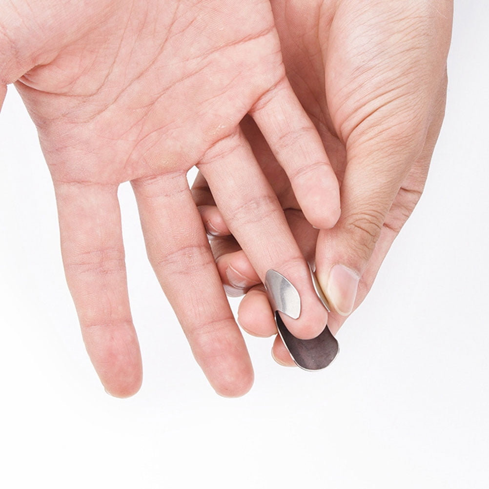 Raindrops Stainless Steel Finger Guards for Cutting Food Protect Hands ...