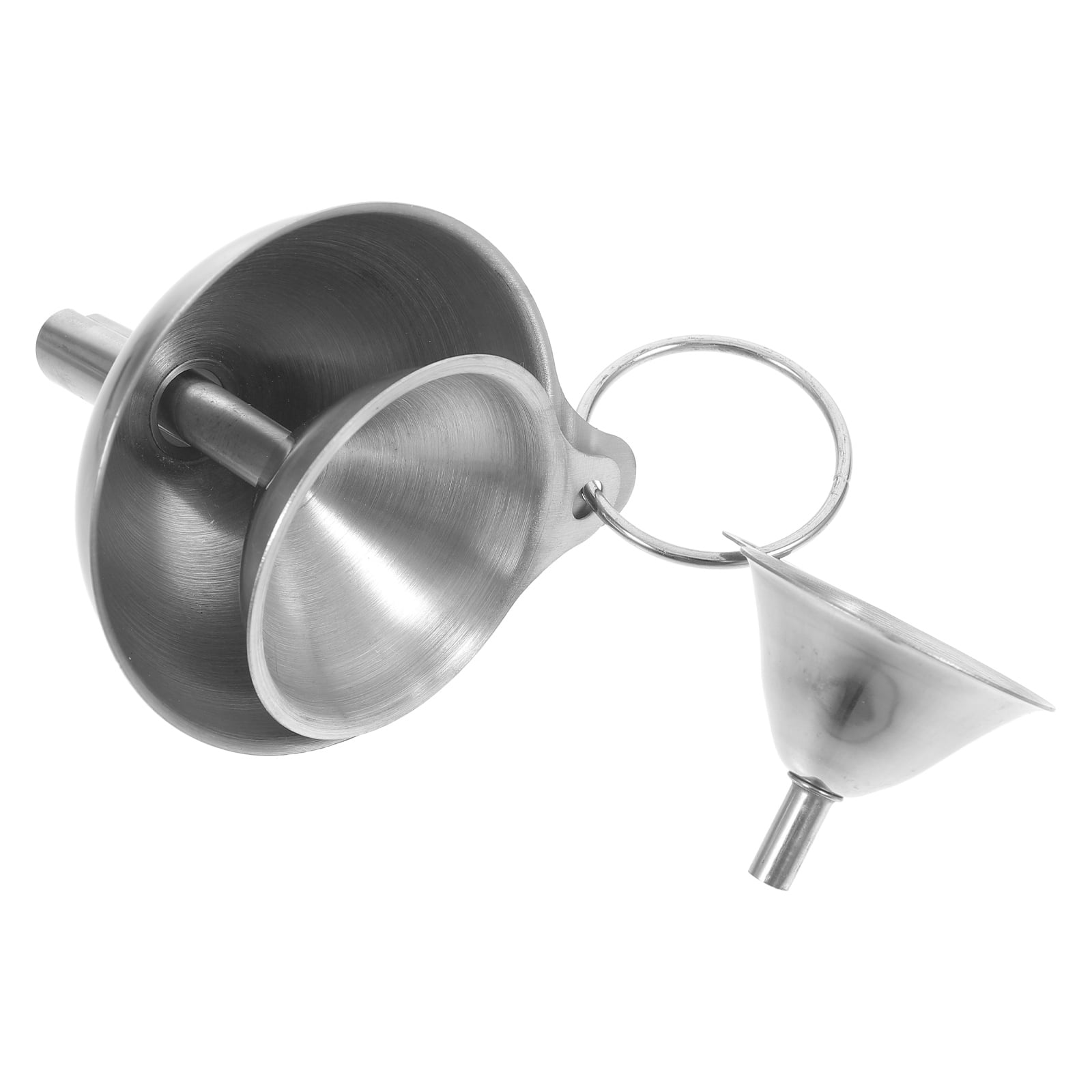 Raindrops Stainless Steel Kitchen Funnel for Liquid Transferring with ...