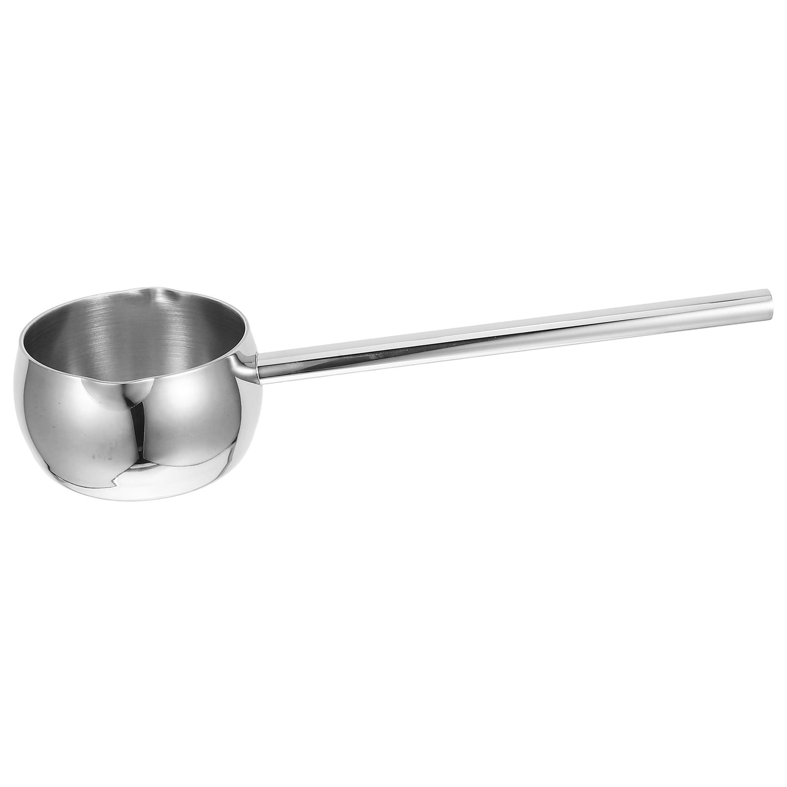 Raindrops Stainless Steel Long Handle Oil Pouring Pot Hot Oil Ladle Pot ...