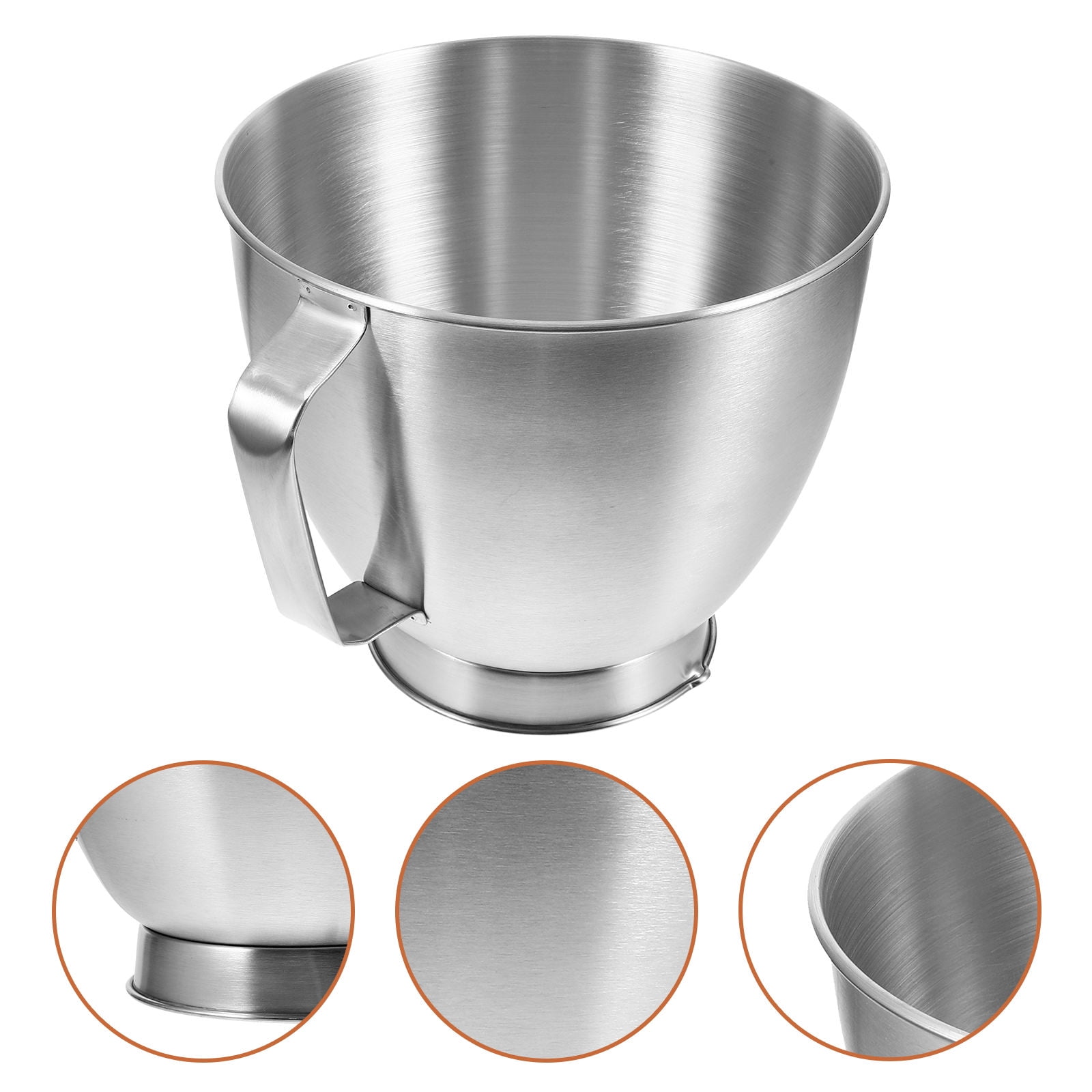 Raindrops Stainless Steel Mixing Bowl Soup Pot Large Deep Round Salad ...