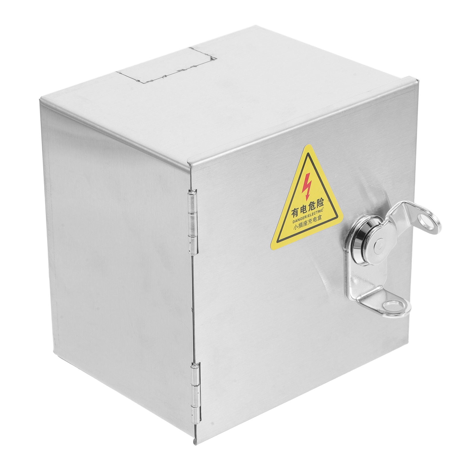 Raindrops Stainless Steel Outdoor Socket Box with Lock Anti-Theft ...