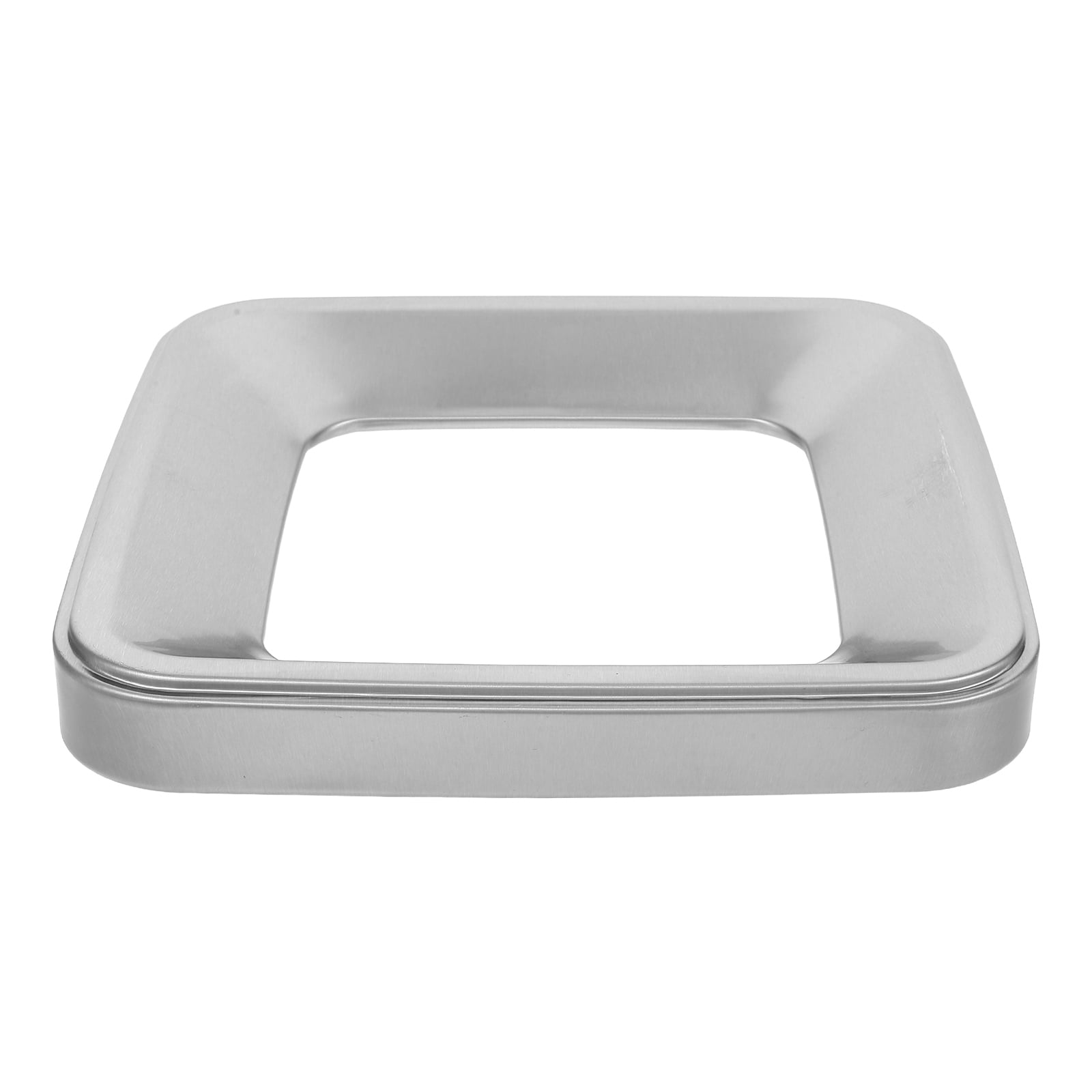 Raindrops Stainless Steel Outdoor Trash Can Lid Garbage Can Top ...